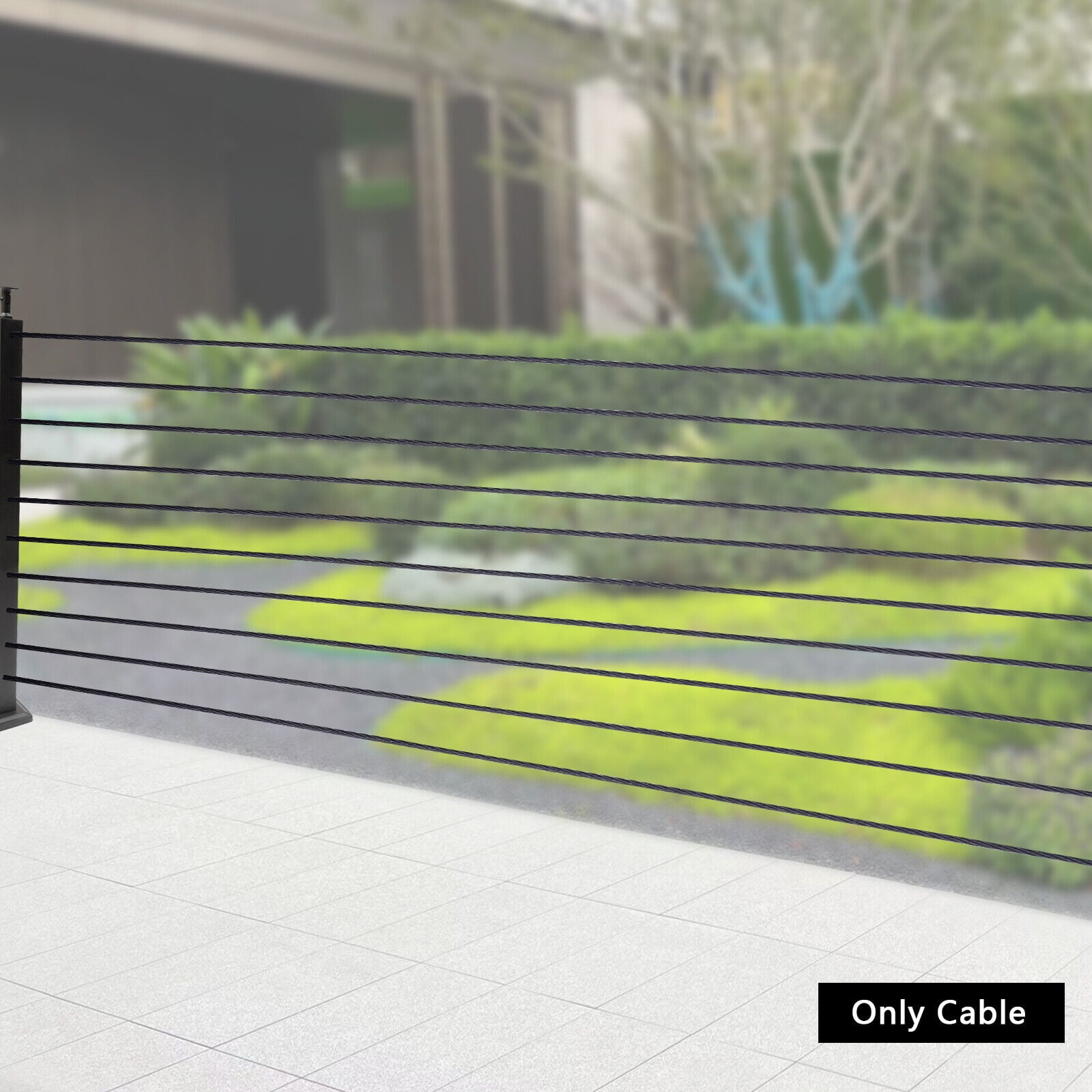 1/8" Wire Rope 316 Stainless Steel Wire Rope Cable Railing 7x7 Strands ...