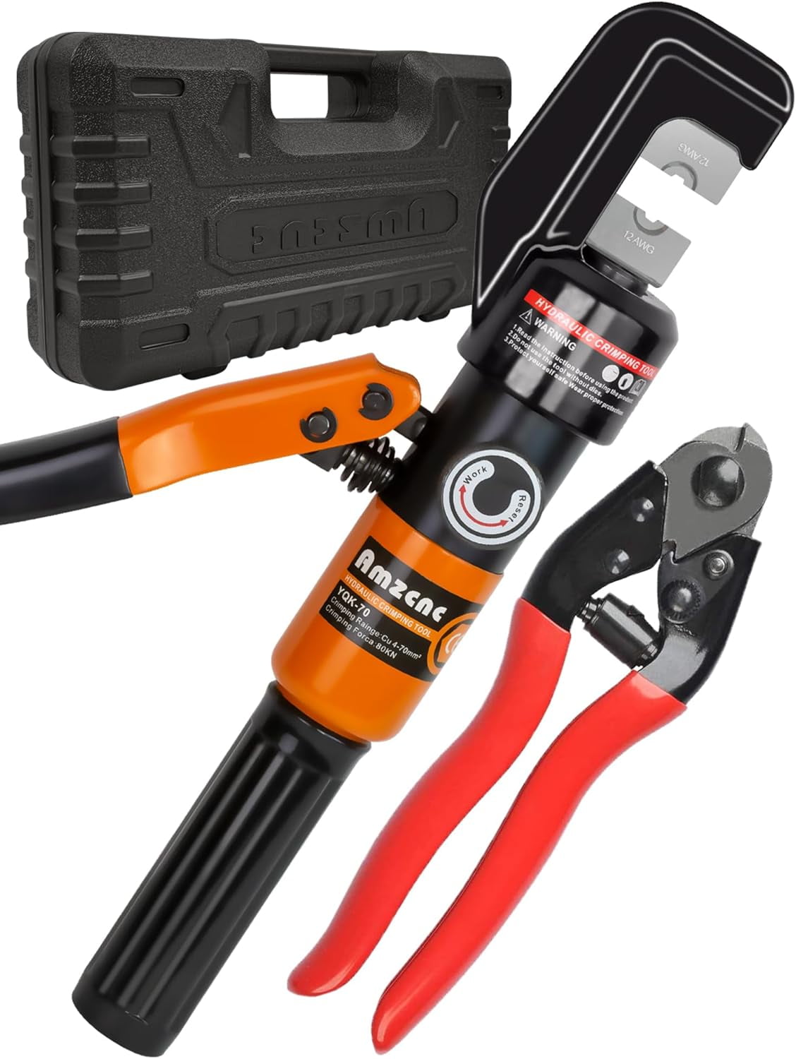 1/8 Wire Rope Crimping Tool Hydraulic Hand Crimper for Stainless Steel ...