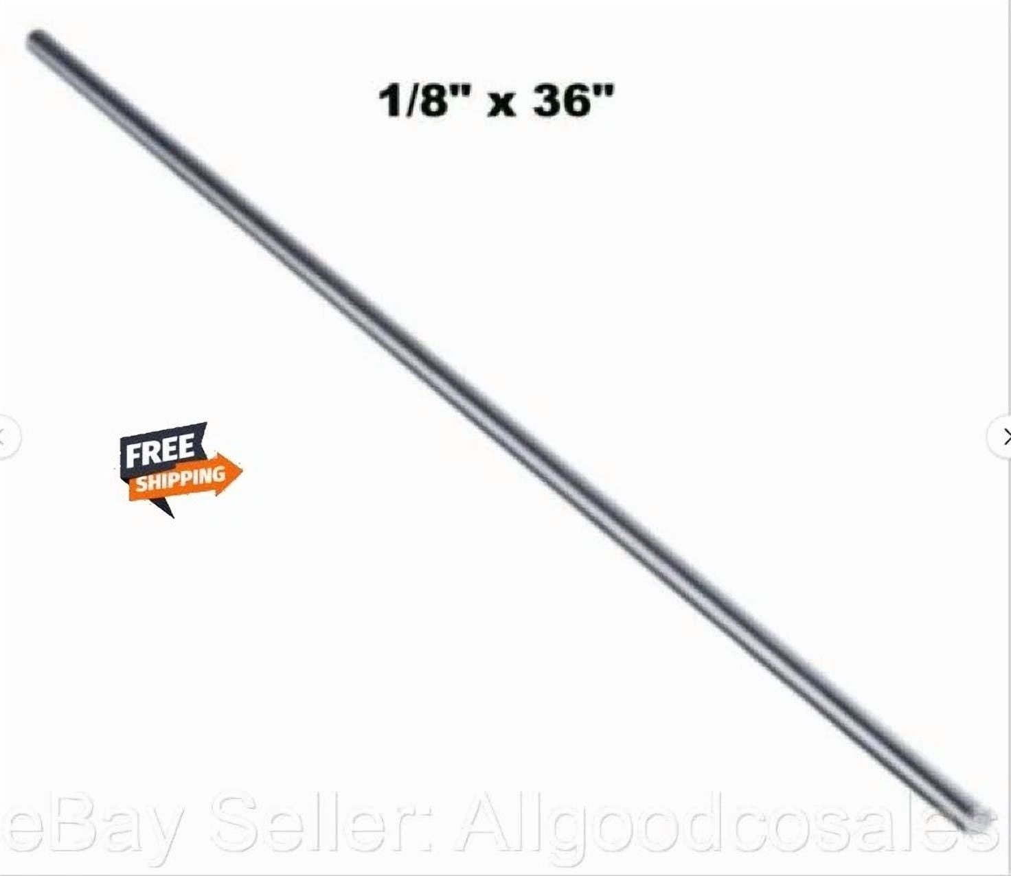 1/8" X 36" Drill Rod Oil Hard Steel Grade O1 Decimal Equivalent .125 ...