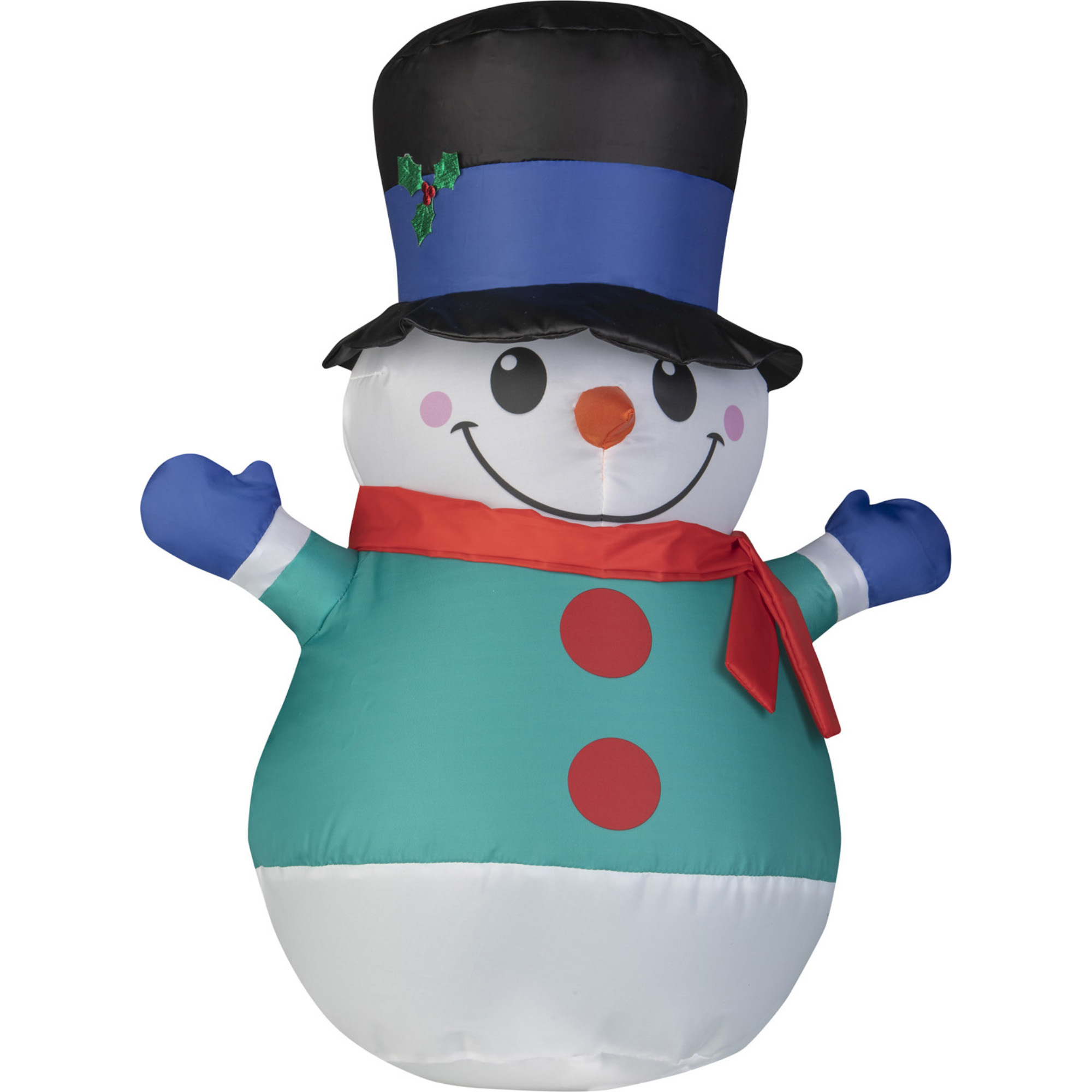 1.8 ft. H Christmas Yard Inflatables Snowman - Walmart.com