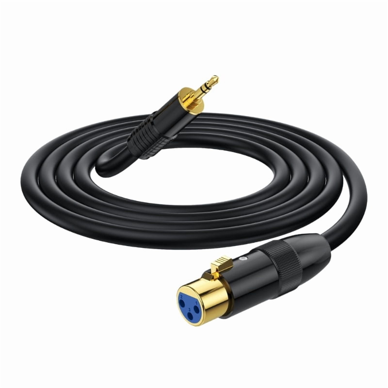 1/8 inch 3.5mm to Sound Cable 3.5mm Male Micphone Cable Stereo to Sound ...