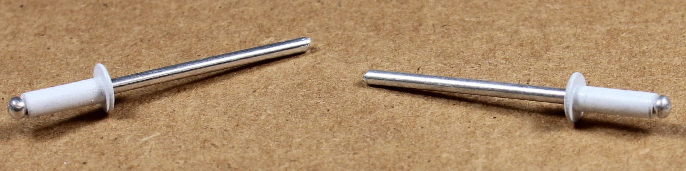 1/8" x .06"-.12" (#42) Standard Blind Rivets / All Aluminum / Painted ...