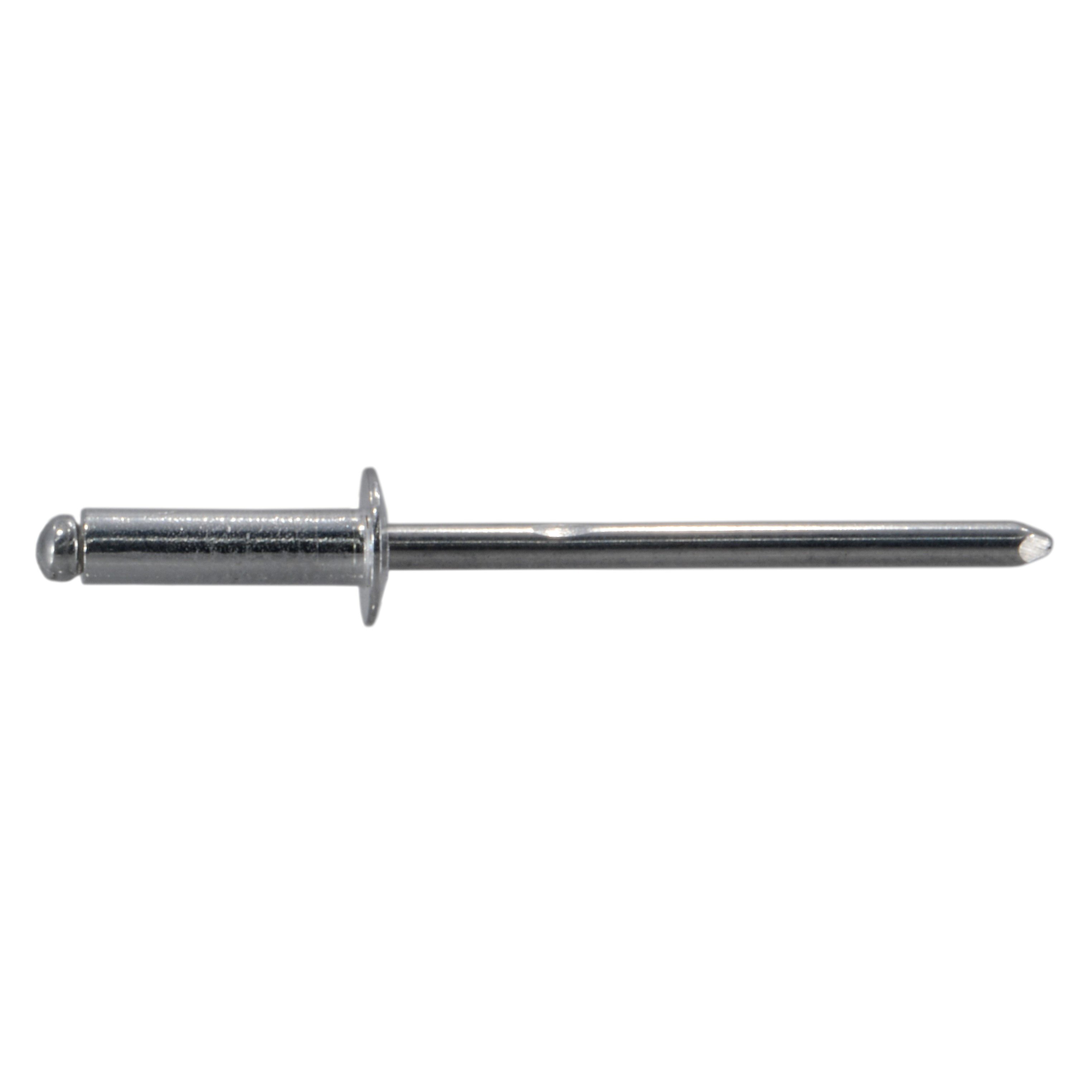 1 8 X 1 4 X 5 16 Aluminum Dome Head Blind Pop Rivets 100 Pcs 1 8 X 1 4 X 5 16 Aluminum Dome Head Blind Pop Rivets 100 Pcs