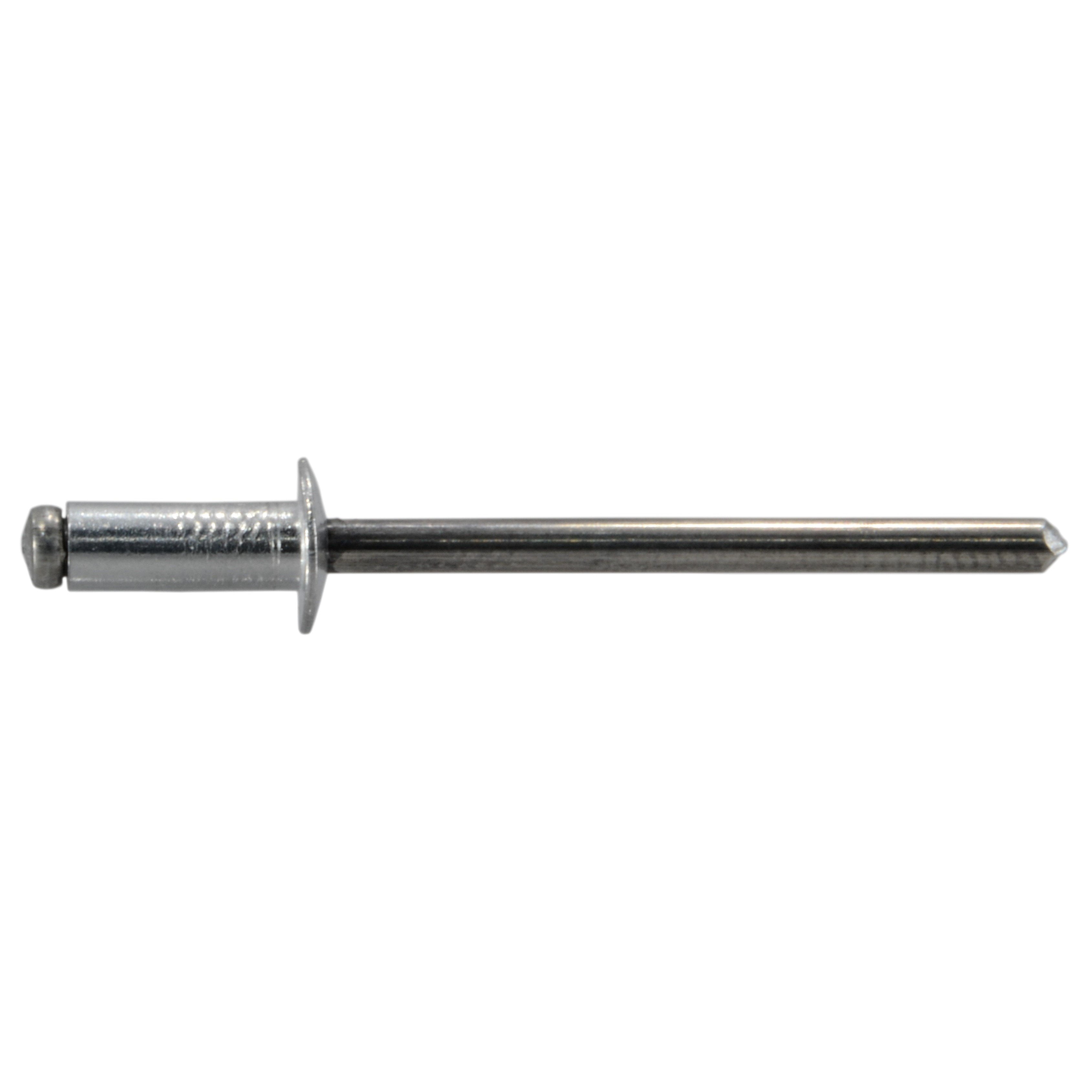 1/8" x 1/8" x 3/16" Aluminum Dome Head Blind Pop Rivets (100 pcs ...