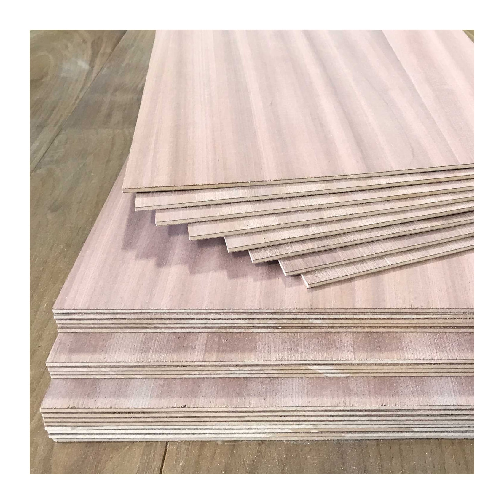 1/8" x 12" x 24" Quarter Sawn Sapele Plywood - Perfect Laser Cutting ...