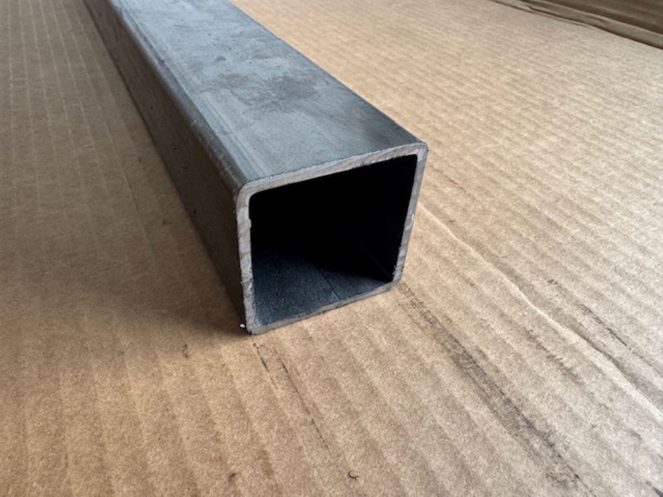 1/8" x 2" x 2" Mild Steel Square Tube x 36" Length, Hot Rolled Steel ...