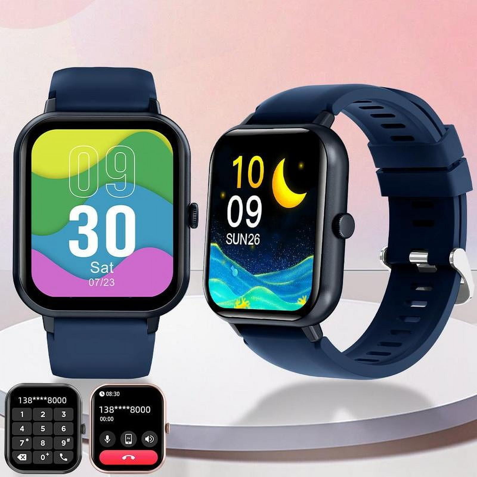 1.83" Fashion Touch Screen Smart Watch for Fall Gift, Digital Fitness ...