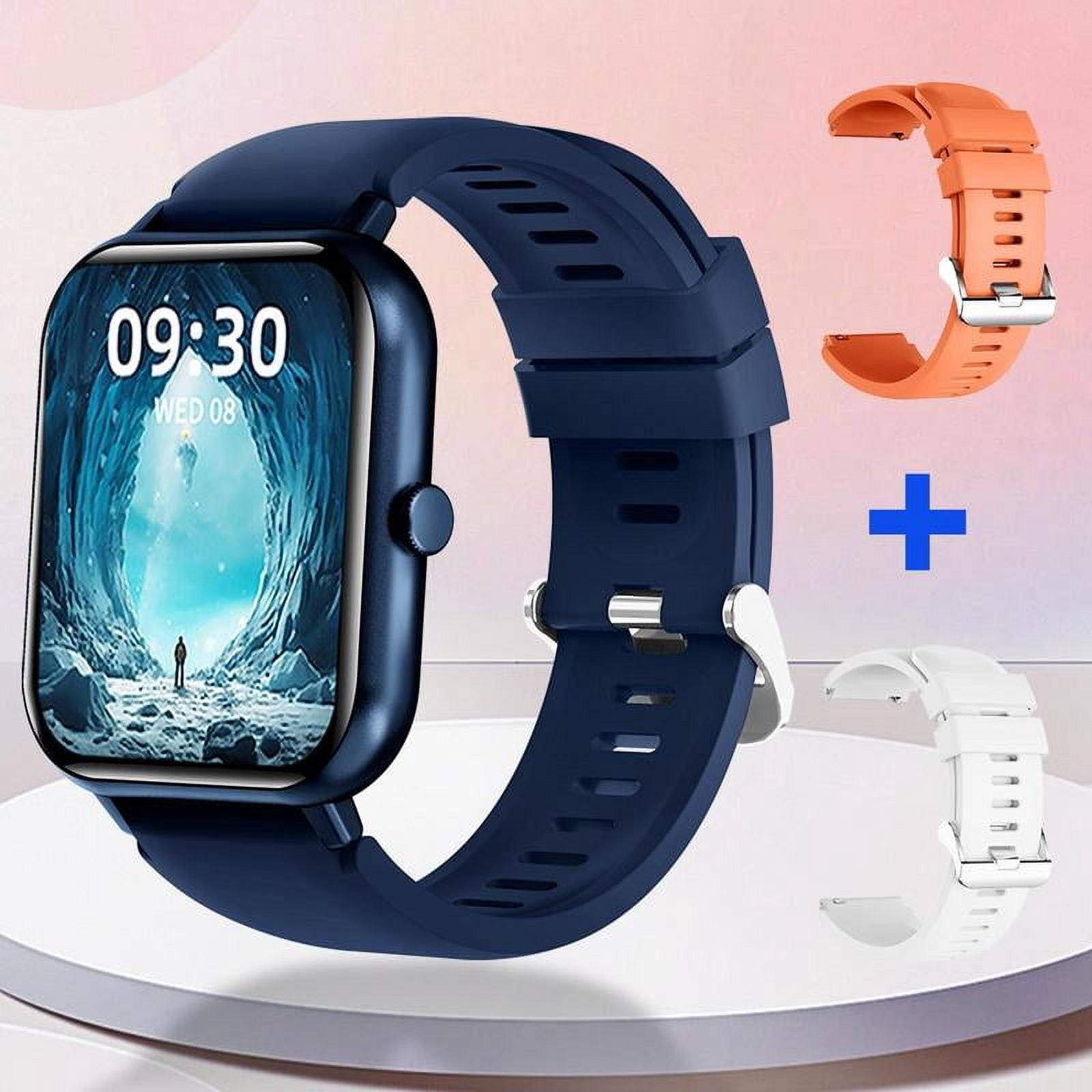 1.83" Touch Screen Smart Watch, Digital Fitness Watches with Call ...