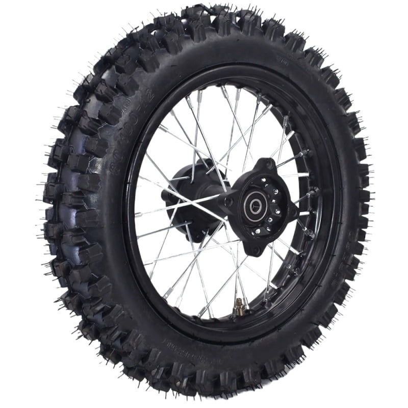 Applies to 1.85-12 Inch Motorcycle Rear Wheel With 80/100-12 inch Tire ...