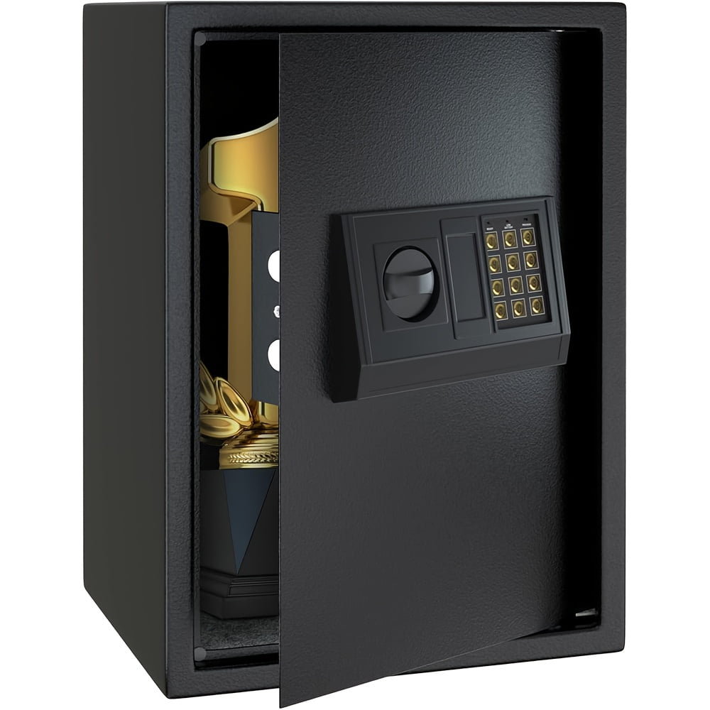1.85 Cubic Heavy-Duty Steel Home Safe Box - Programmable Digital ...