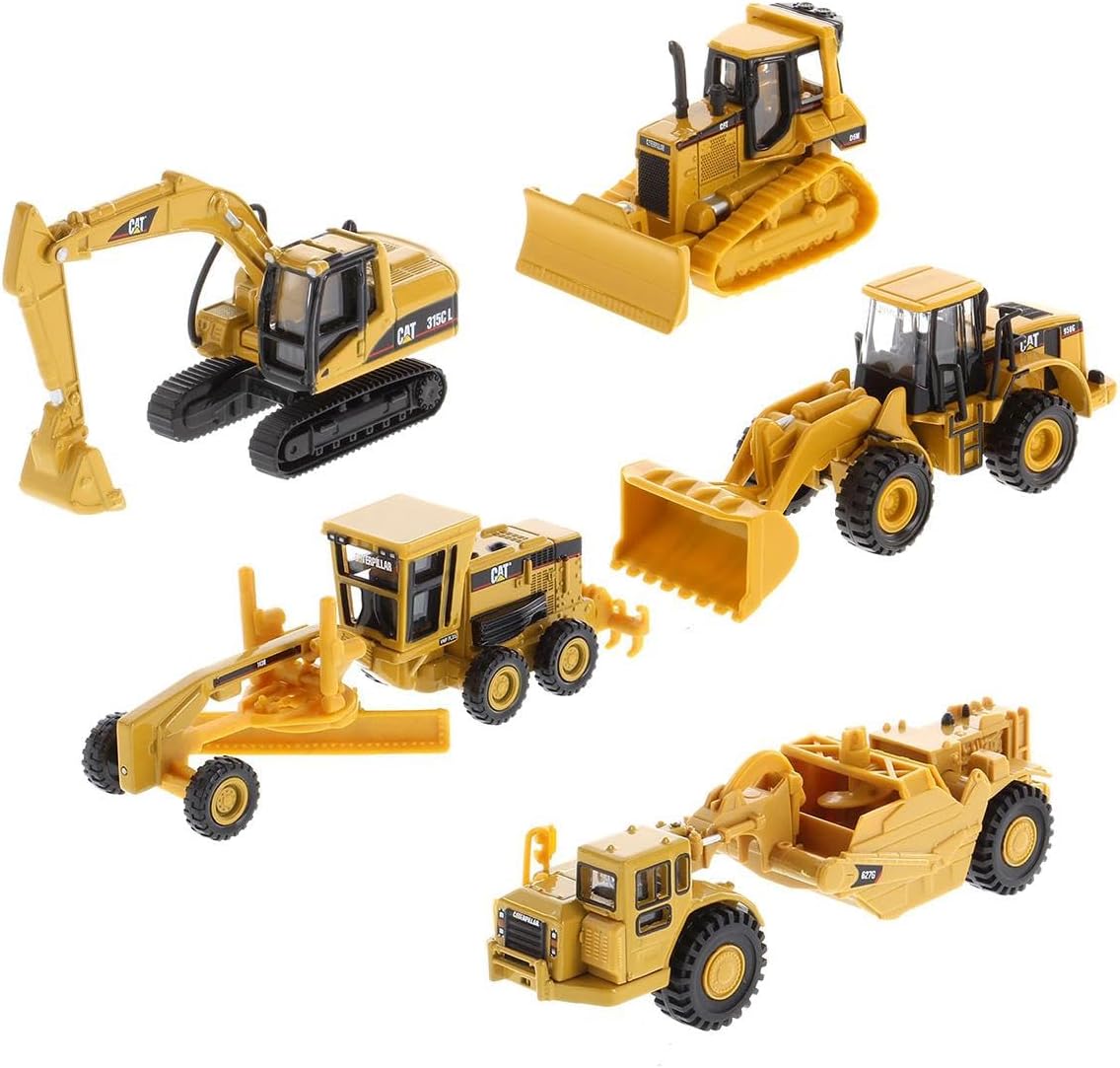 1:87 Cat Diecast Models assortment (2pcs of 84400 and 1pcs each of ...