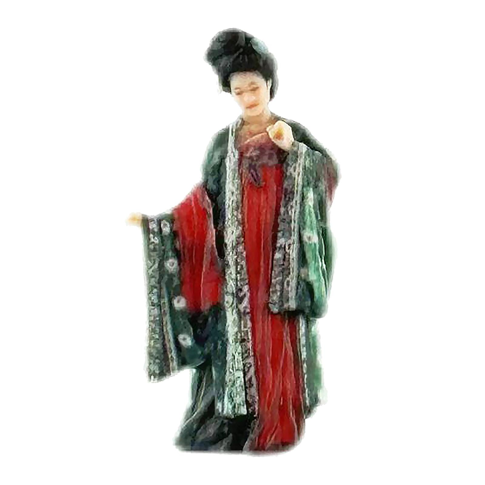 1/87 Realistic Character Figure Chinese Sculpture Sand Table Ornament ...