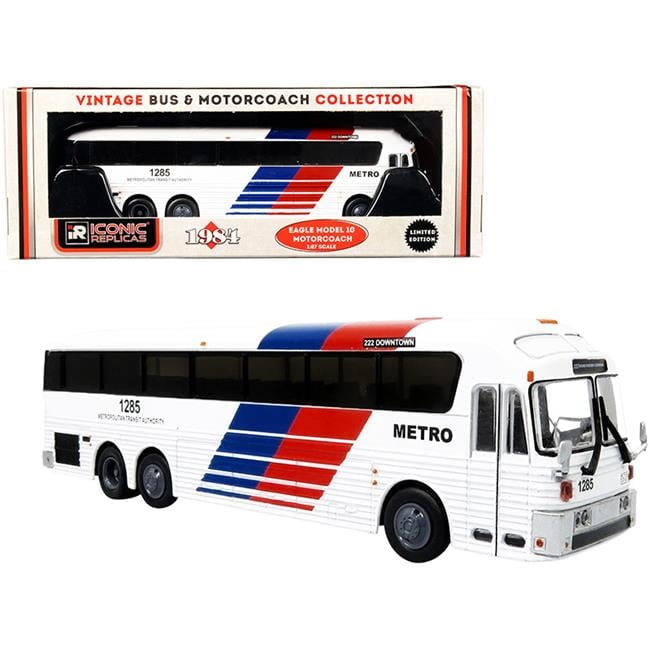 1-87 Scale 1984 Eagle Model 10 Motorcoach Bus No 222 Grand Parkway ...