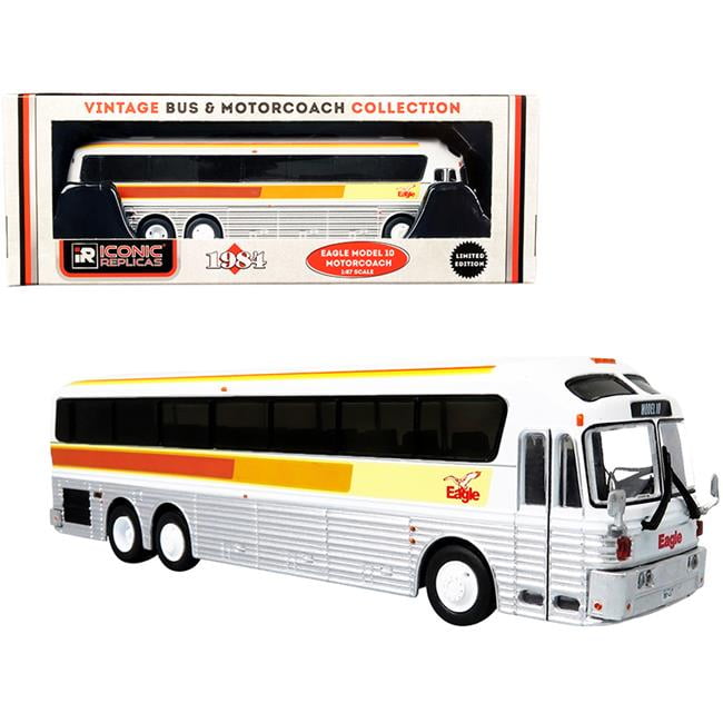 1-87 Scale 1984 Eagle Model 10 Motorcoach Bus Corporate Vintage Bus ...