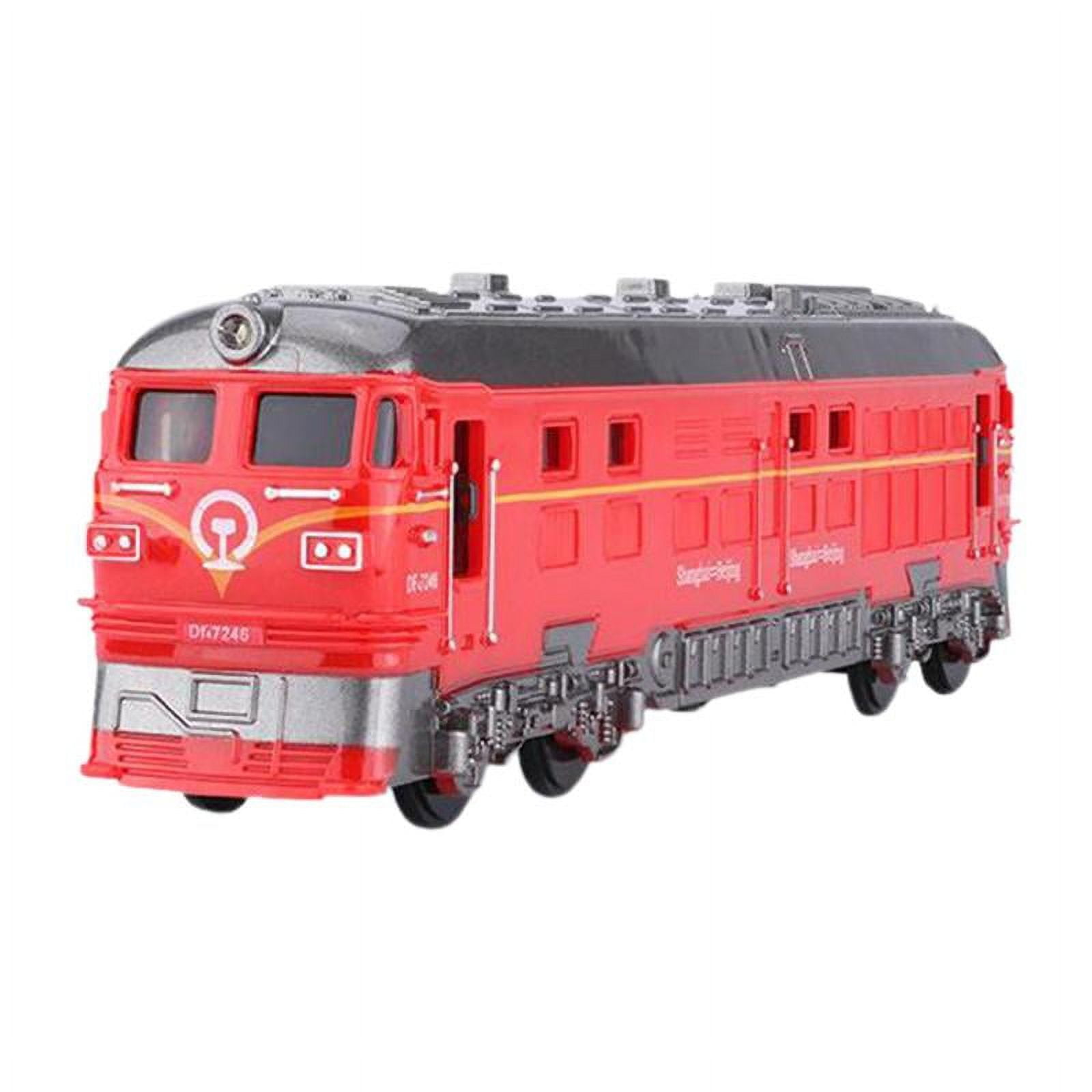 1:87 Scale Alloy Traction Engine Trains Toy Model with Music Light ...