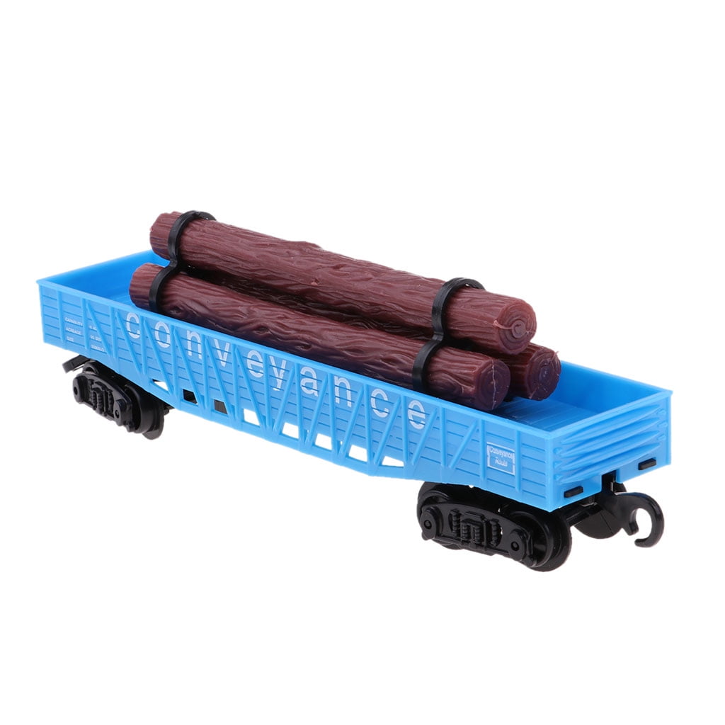 1:87 Scale Freight Car Railroad Car Model Train Railway Carriageehicles ...
