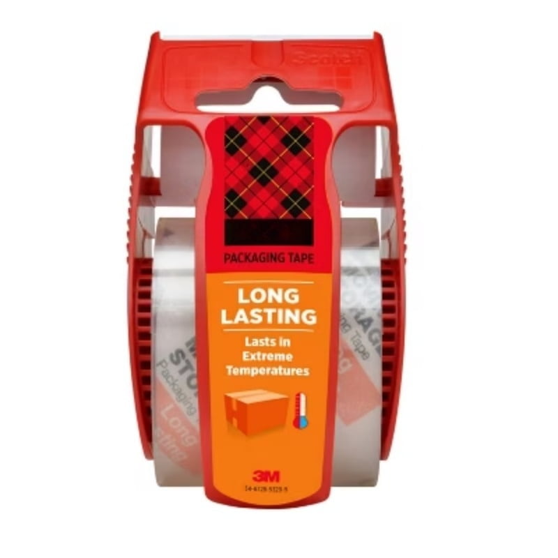 1.88'' x 27.7 Yd (165L) Long-Lasting Clear Plastic Packaging Tape ...