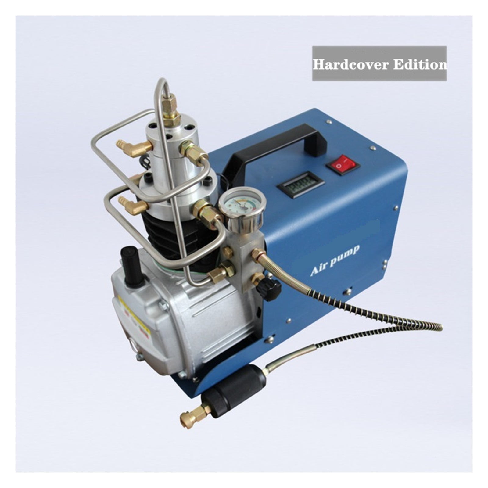 1.8KW 300Bar 30Mpa 4500Psi Electric Air Compressor High Pressure Air ...