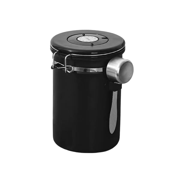 1.8L Sealed Container 304 Stainless Steel with Spoon with Dated Coffee ...
