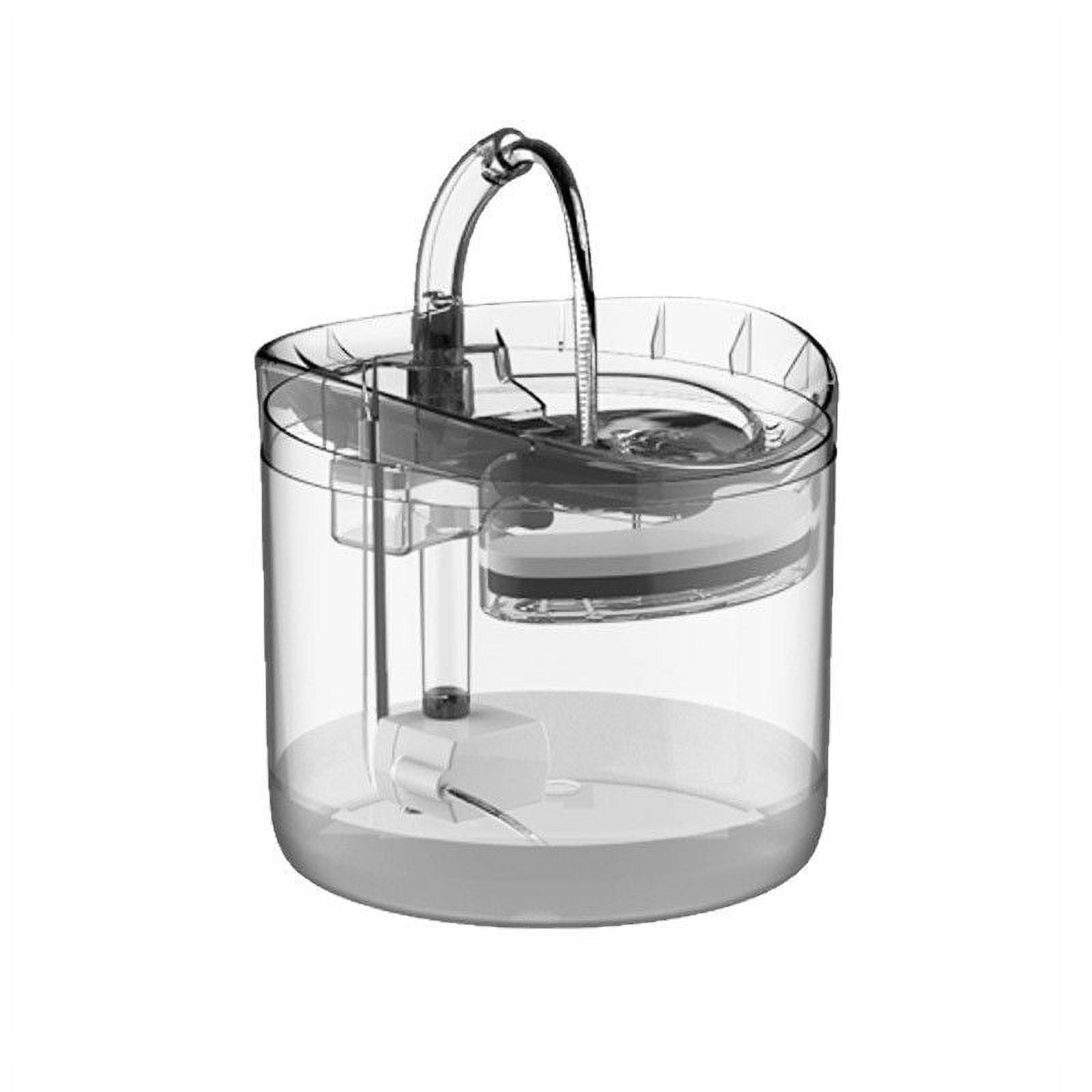 1.8L Smart Pet Water Dispenser with Faucet Filter Feeder for Cats ...