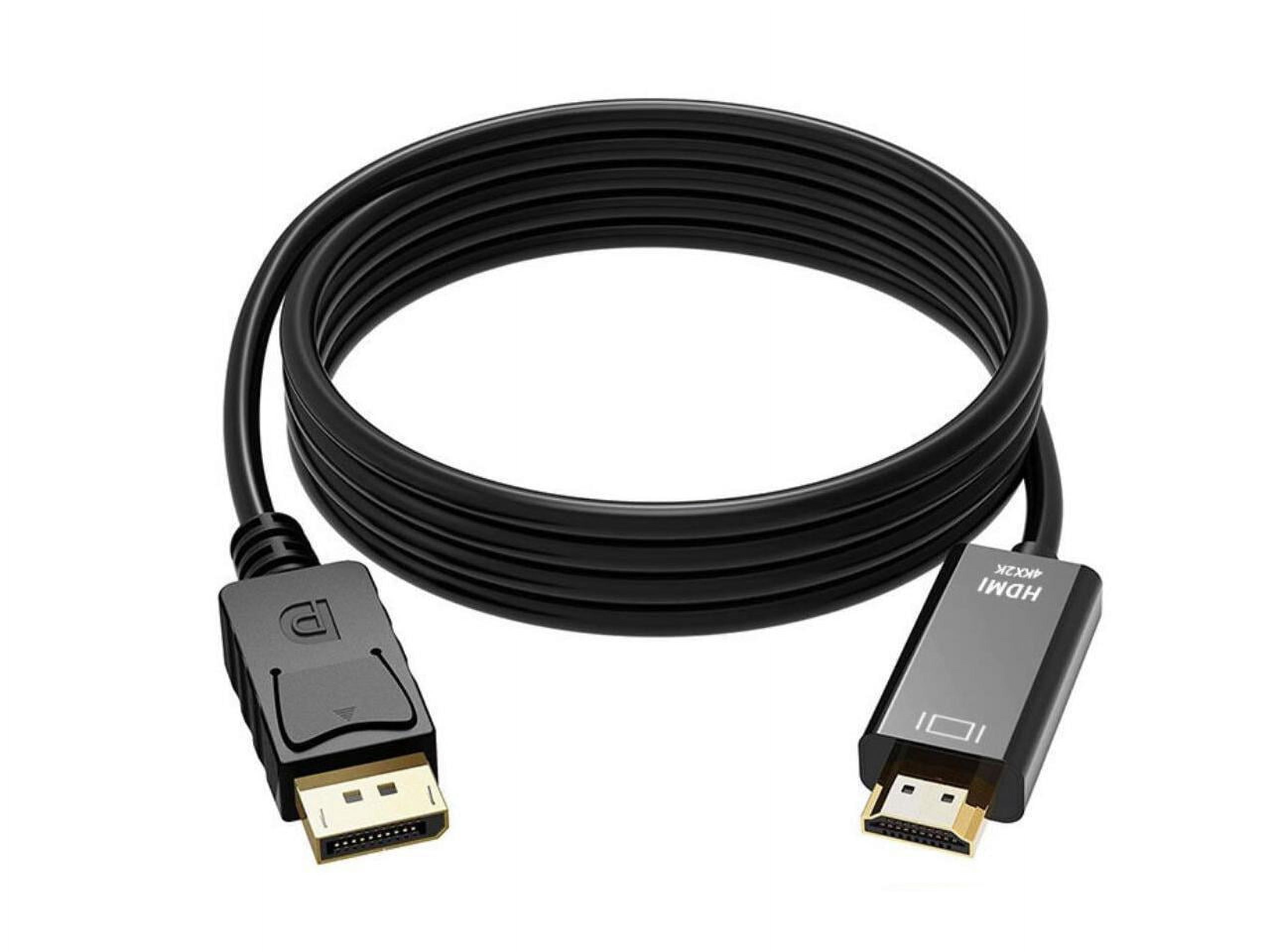 1.8M Display Port DP To HDMI Male AV Cable Adaptor HDTV LCD PC Laptop ...