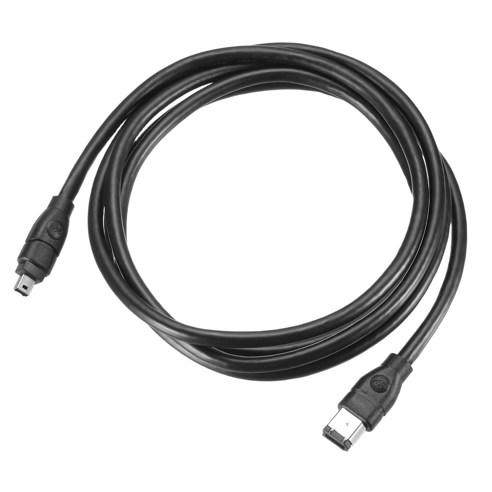 1.8M IEEE 1394 Cable, 4 Pin Male to 6 Pin Male 800Mbps Adapter Cable Data Converter for DV ...