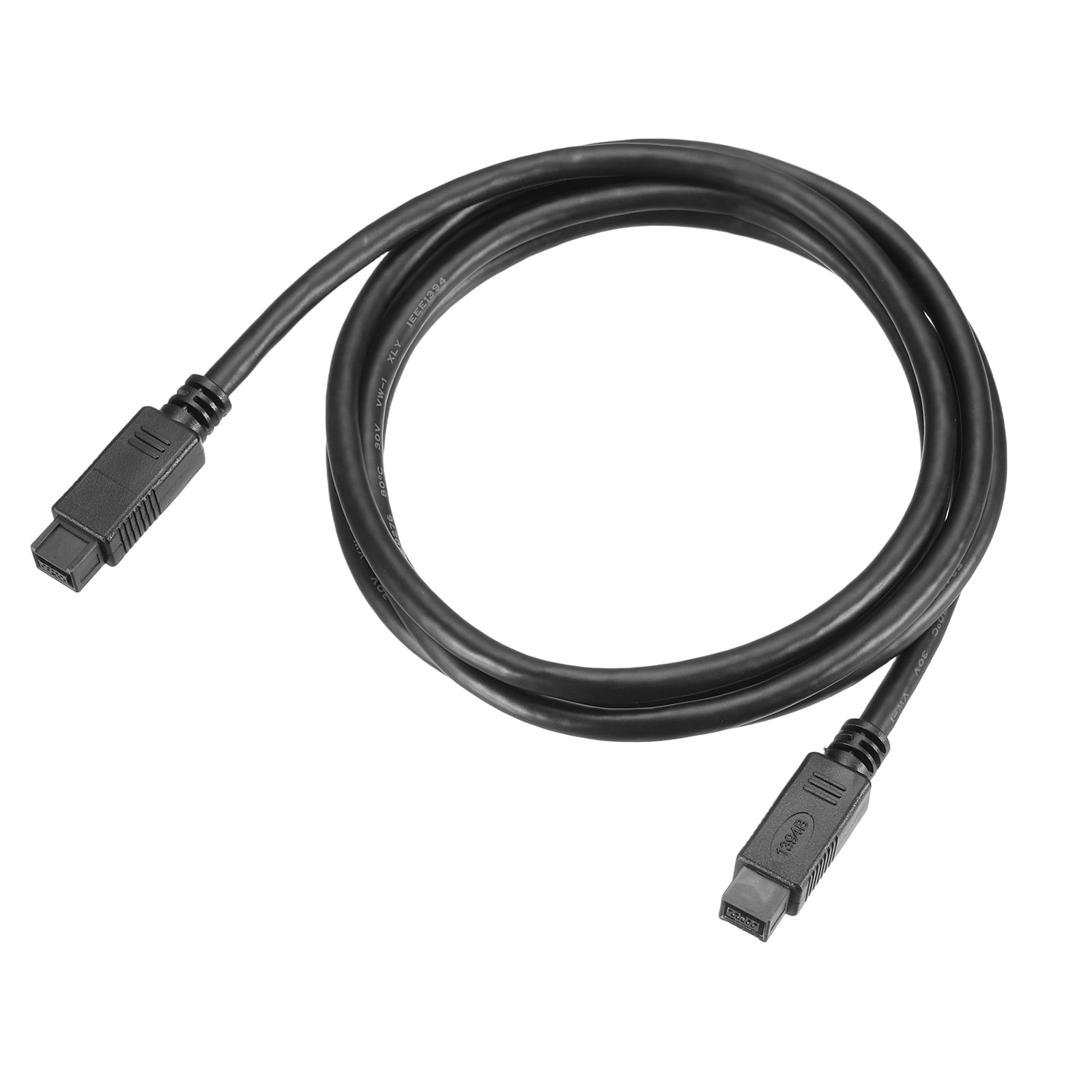 1.8M IEEE 1394 Cable, 9 Pin Male to 9 Pin Male 800Mbps Adapter Cable ...