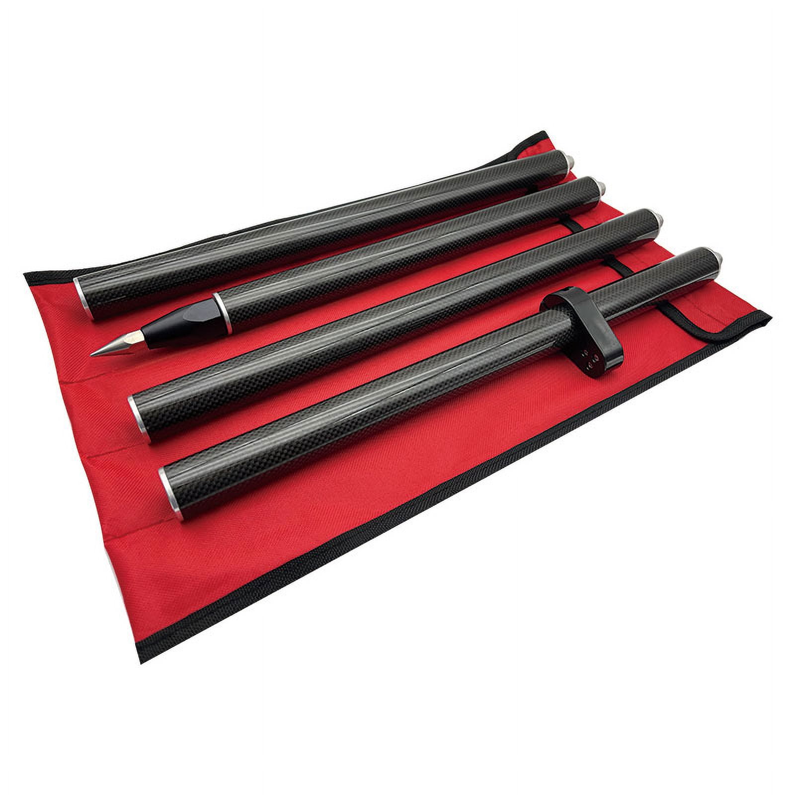 1.8M Survey Pole Carbon Fibre GNSS RTK Surveying GPS Prism Type 5/8 ...