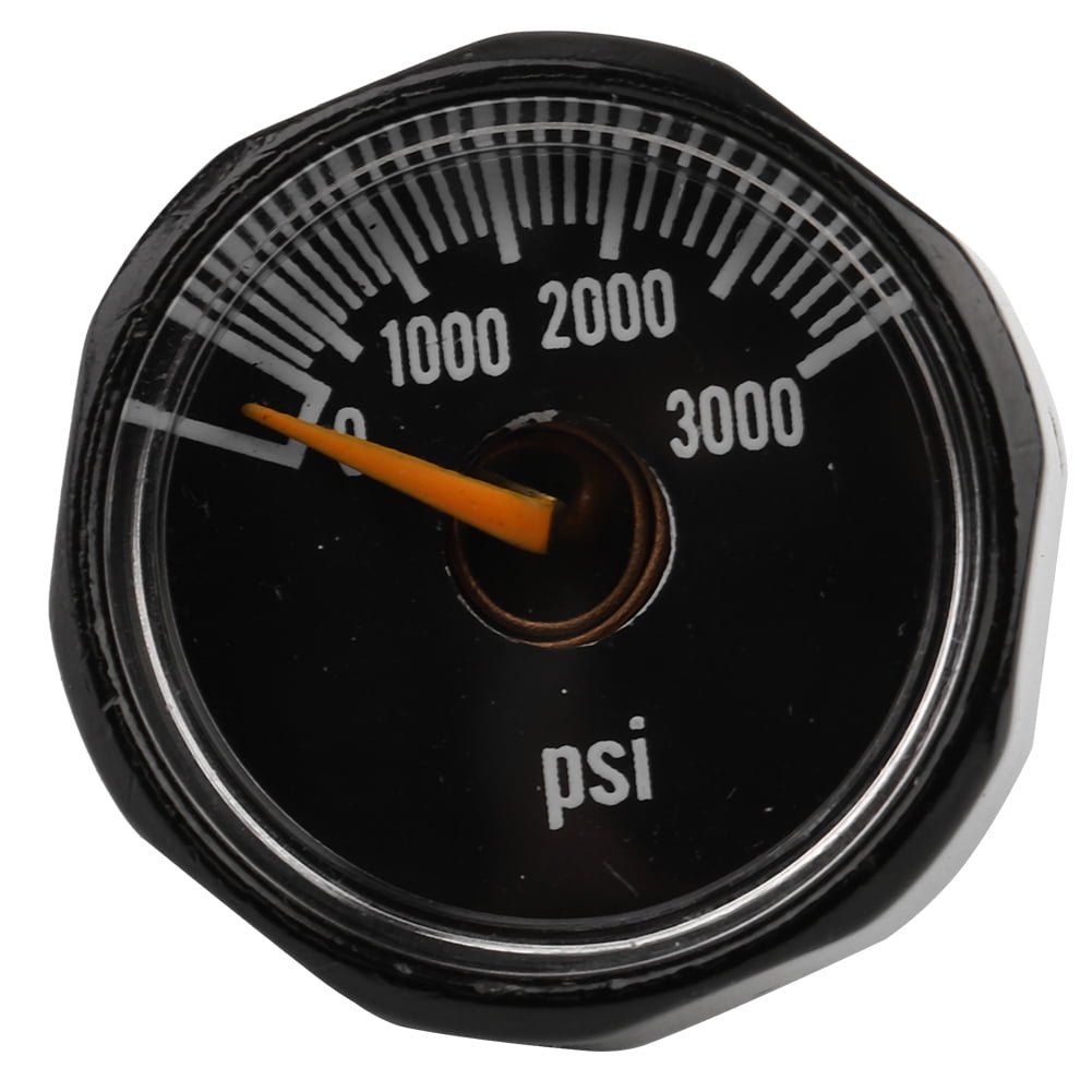 1/8NPT Precision Valve Mini Pressure Gauge Carbon Dioxide Micro ...