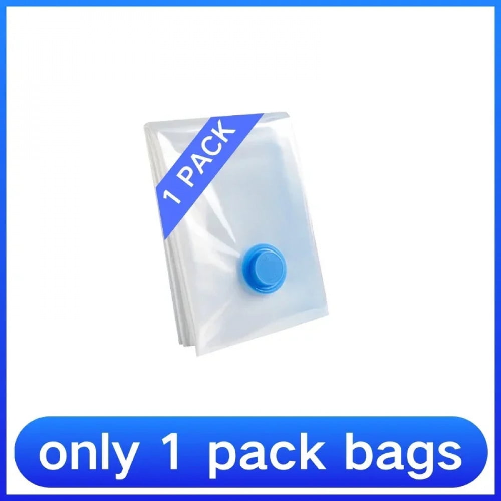 1-8PCS Vacuum Bag and Pump Cover for Clothes Storing Large Plastic ...