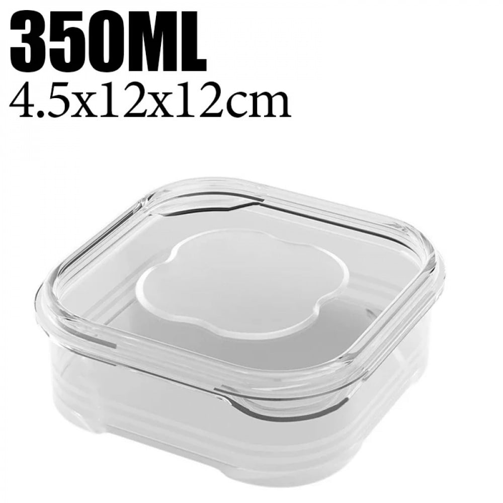1-8Pcs Clear Food Storage Containers Reusable Food Preservation Boxes ...
