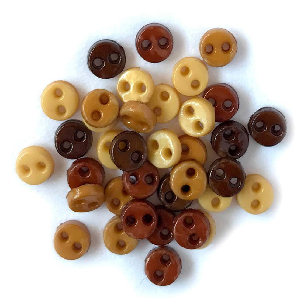 1/8in Micro Round Buttons (12 Color Available) - Walmart.com