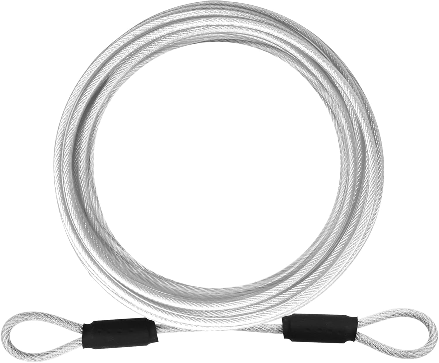 1/8inch Stainless Steel Security Cable 4/6/10/15FT Luggage Lock Safety Wire Flexible Steel Wire ...