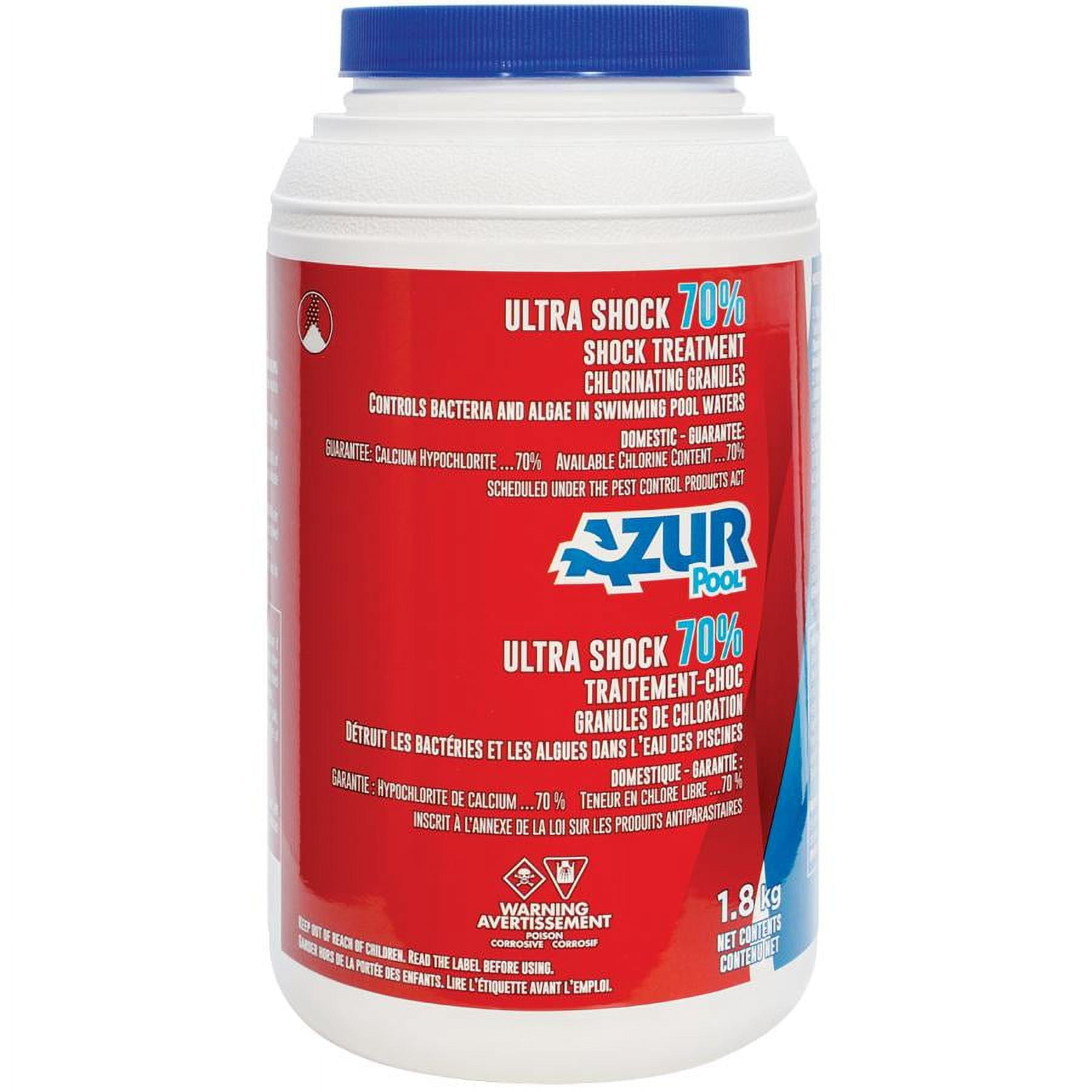 1.8kg Granular Ultra 70 Percent Pool Shock - Walmart.com