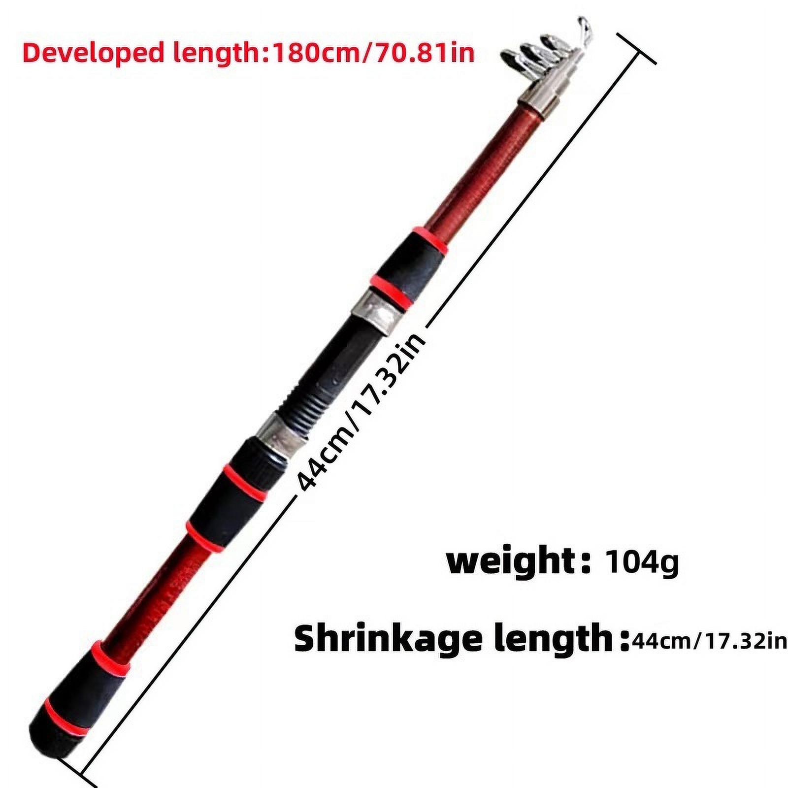 1.8m Super Hard Sea Poles Set Portable Seaing Pole Throwing Rod Remote ...