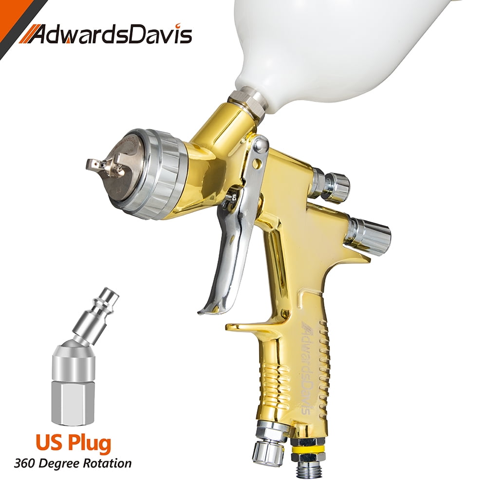 1.8mm HVLP High Atomization Pneumatic Spray Gun Automotive Furniture ...