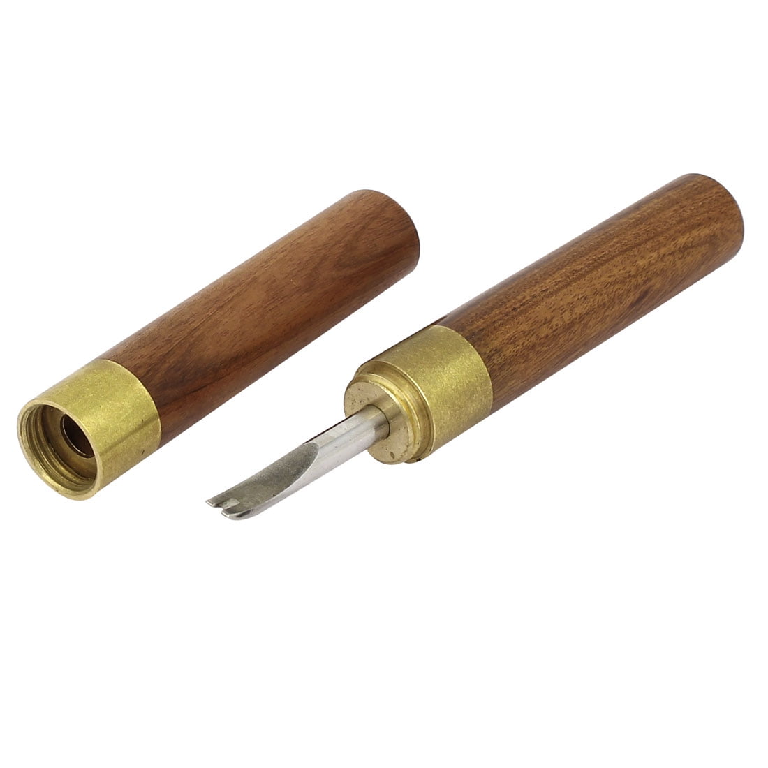 Unique Bargains 1.8mm Width Groove Wooden Handle Edge Beveler Leather ...