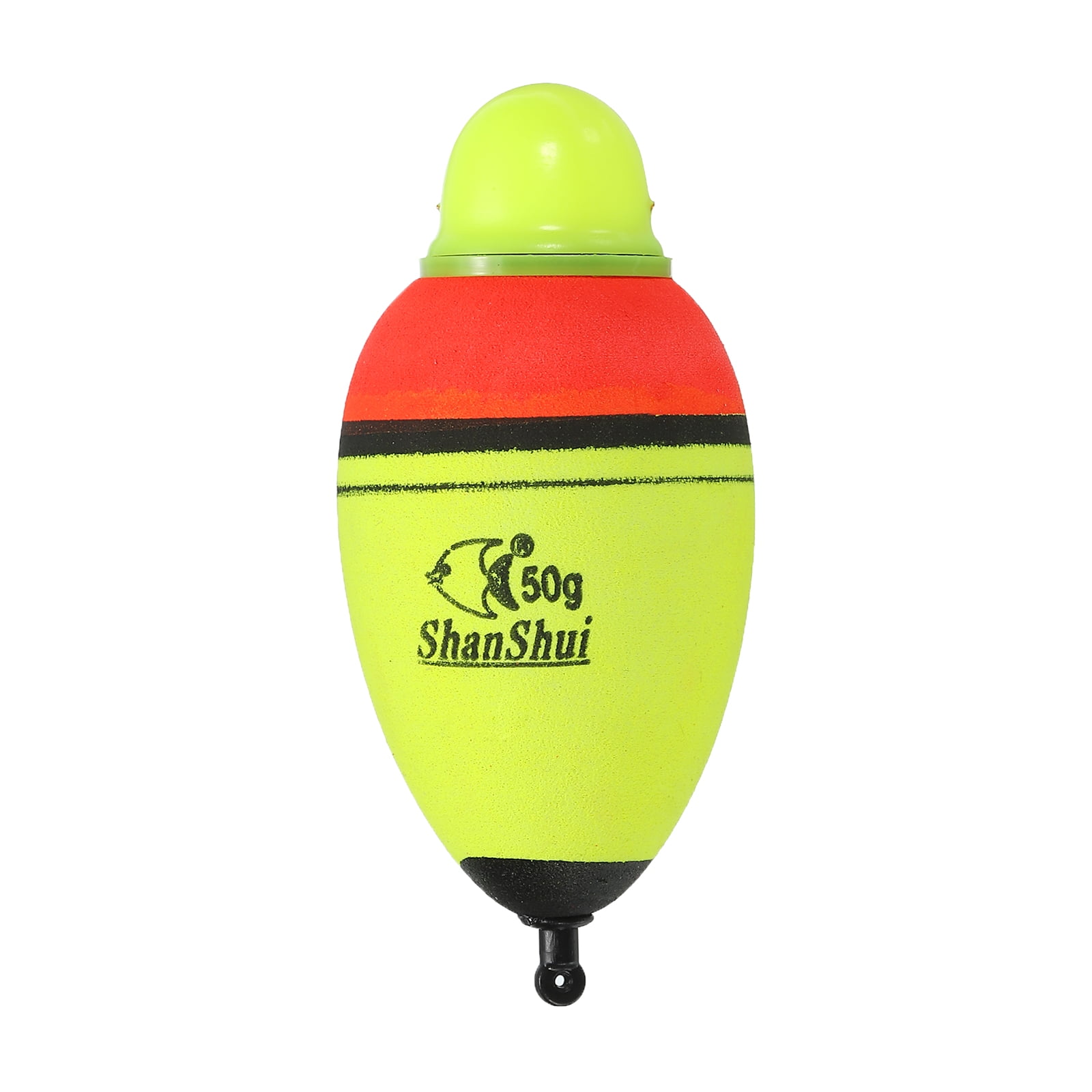 1.8oz Lighted Fishing Slip Bobbers EVA Green Red LED Light Up Fishing ...