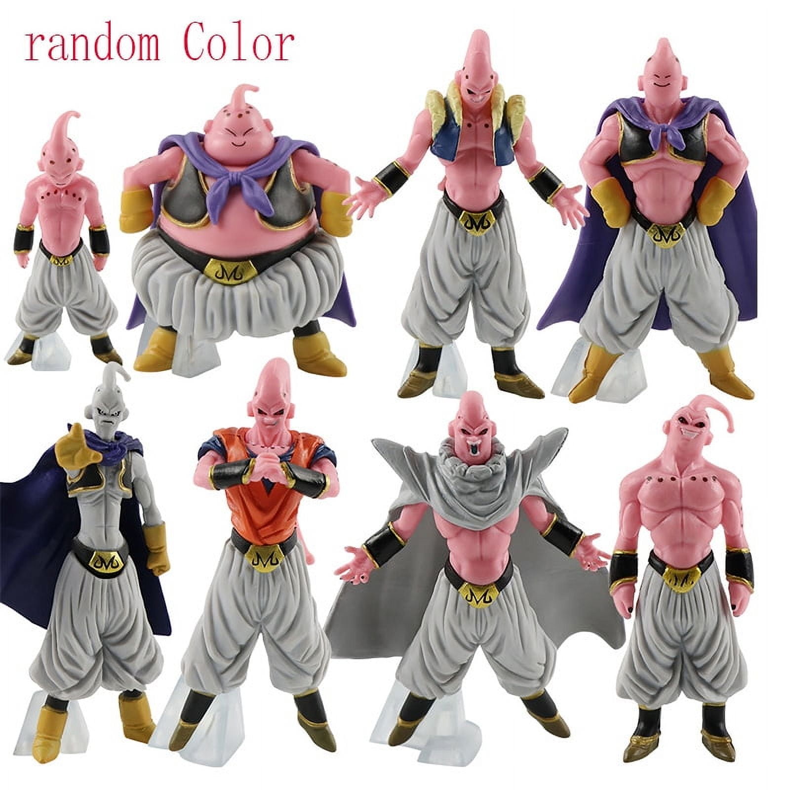1/8pcs/Set ZERO Majin Buu Figurine DBZ Figure Super Saiyan Action ...