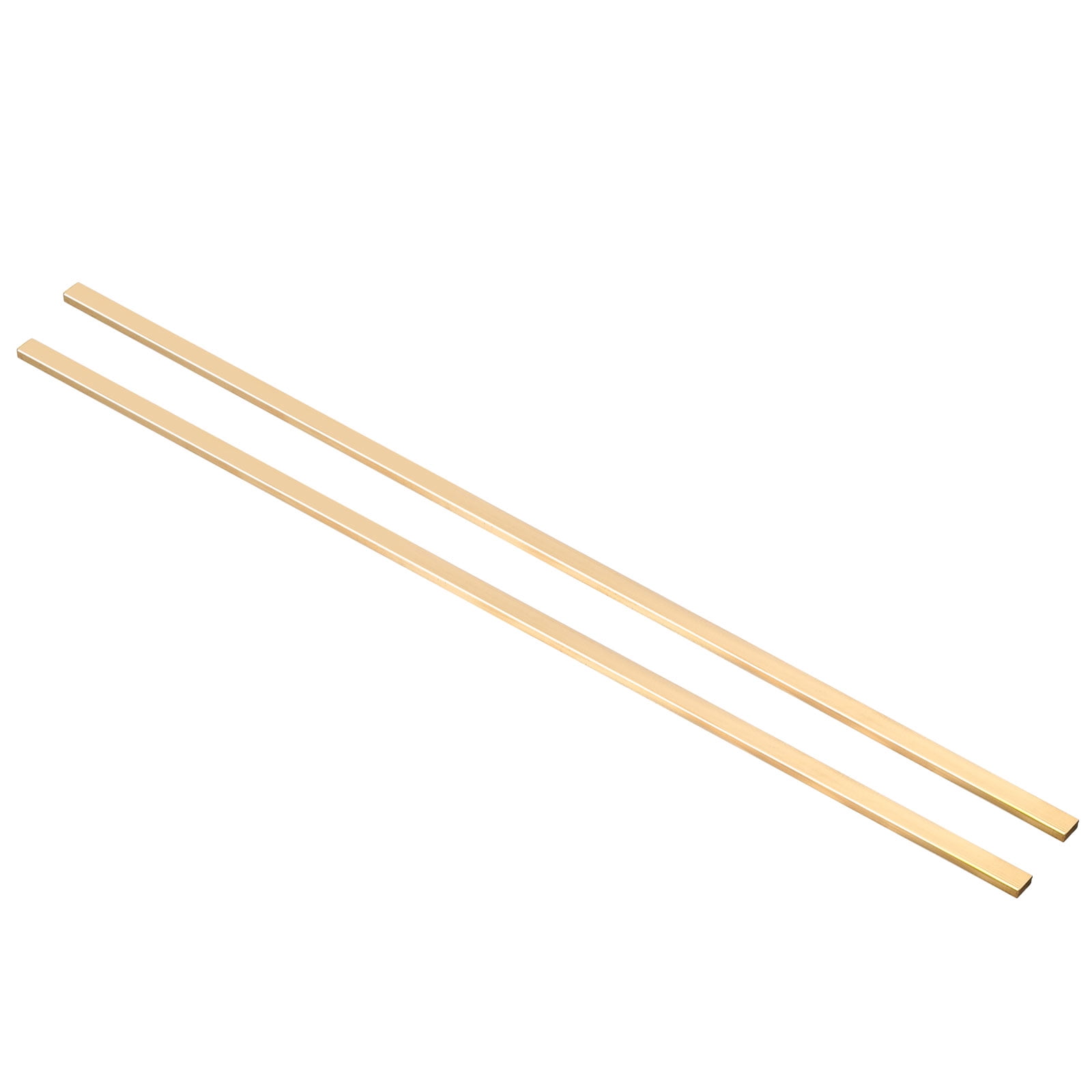 1/8x1/4x12" H59 Brass Flat Bar, 2 Pcs Solid Flat Mill Stock, Brass - Walmart.com