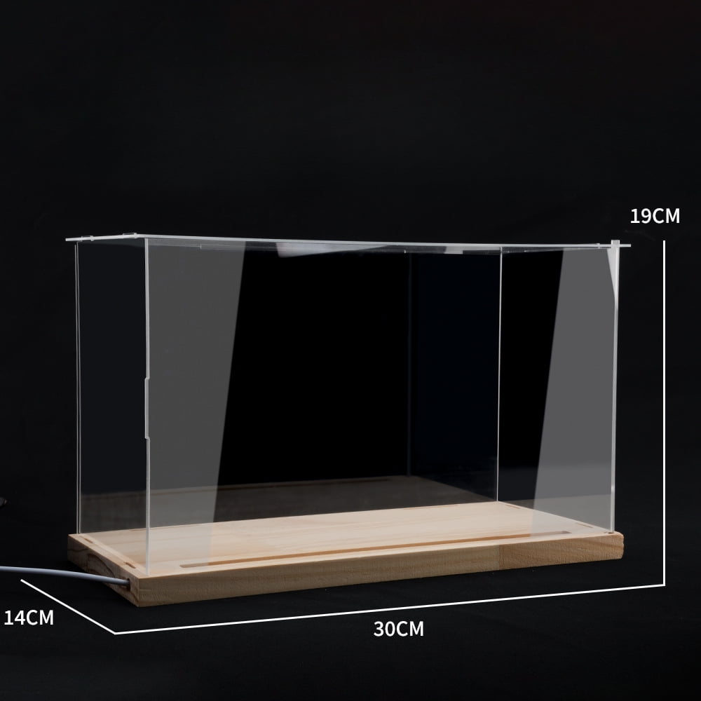 1:9 1:24 1:32 Scale Acrylic Glass Dust Cover Car Model Toy Show Box ...