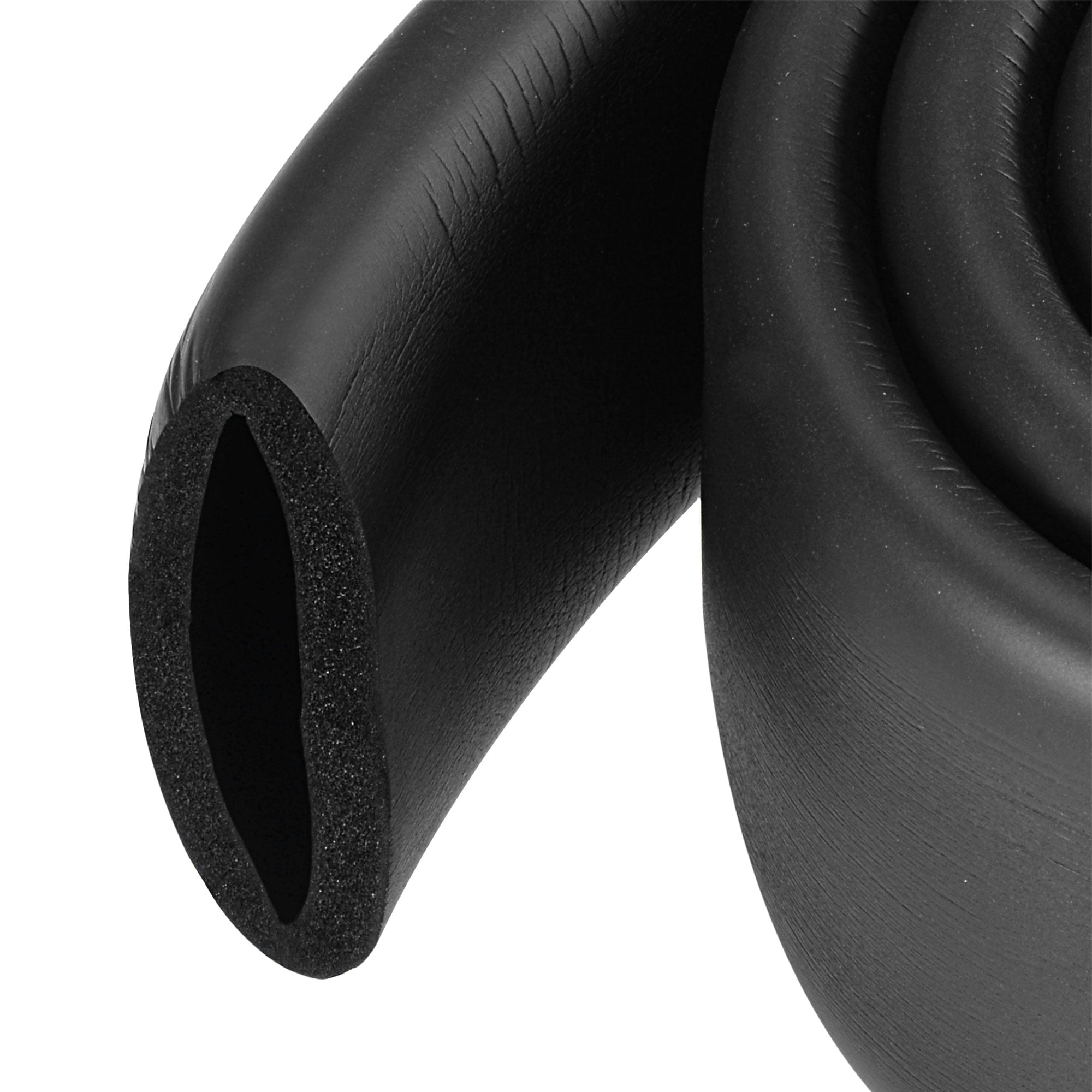 Foam Grip Tubing Handle Grips 20mm ID 3mm Wall Thick 1.5m Black Black ...