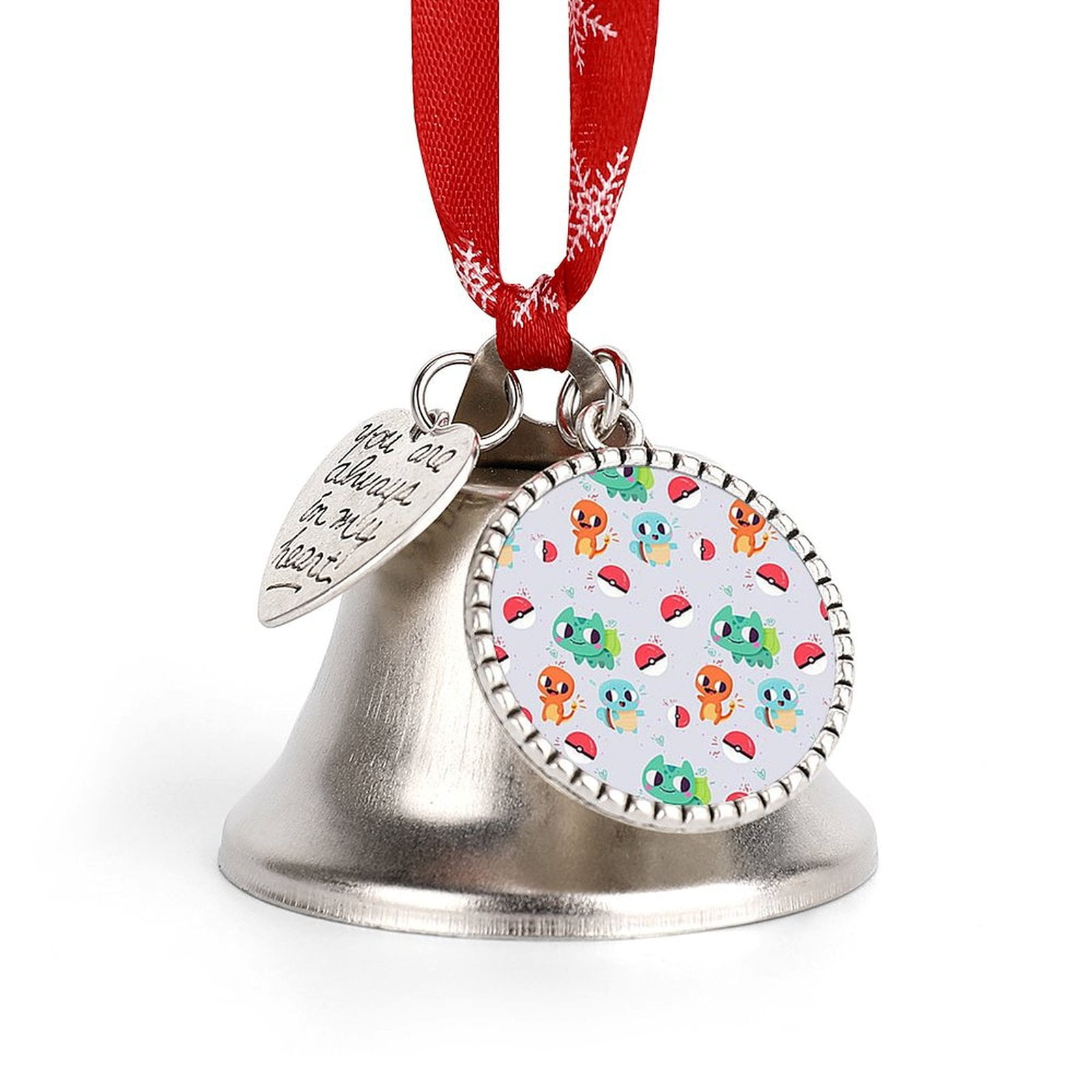 1.9 Inch Pokemon_Charmander Christmas Jingling Bell Ornament ...
