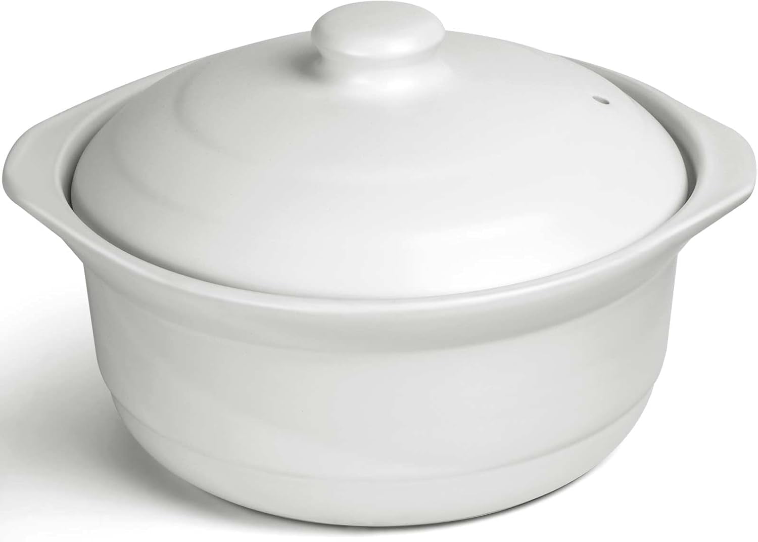 1.9-Quart Ceramic Pots for Cooking with Lid, Clay Pot for Cooking ...