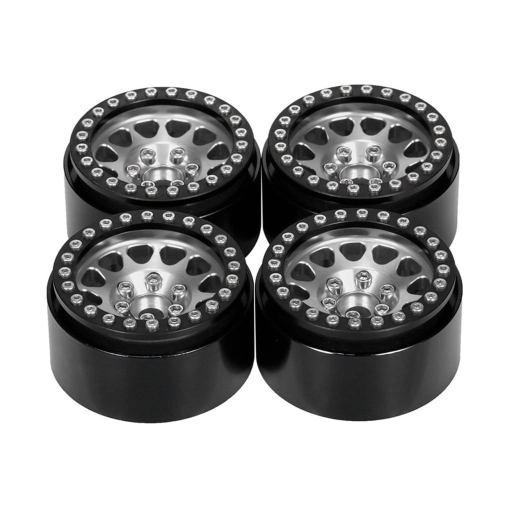 1.9’’ Wheel Rims Rear & Front Wheel Hubs Modification Part for 1:10 Car ...