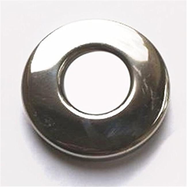 1.9 in. Stainless Steel Escutcheon Plate for Rail, White - Walmart.com