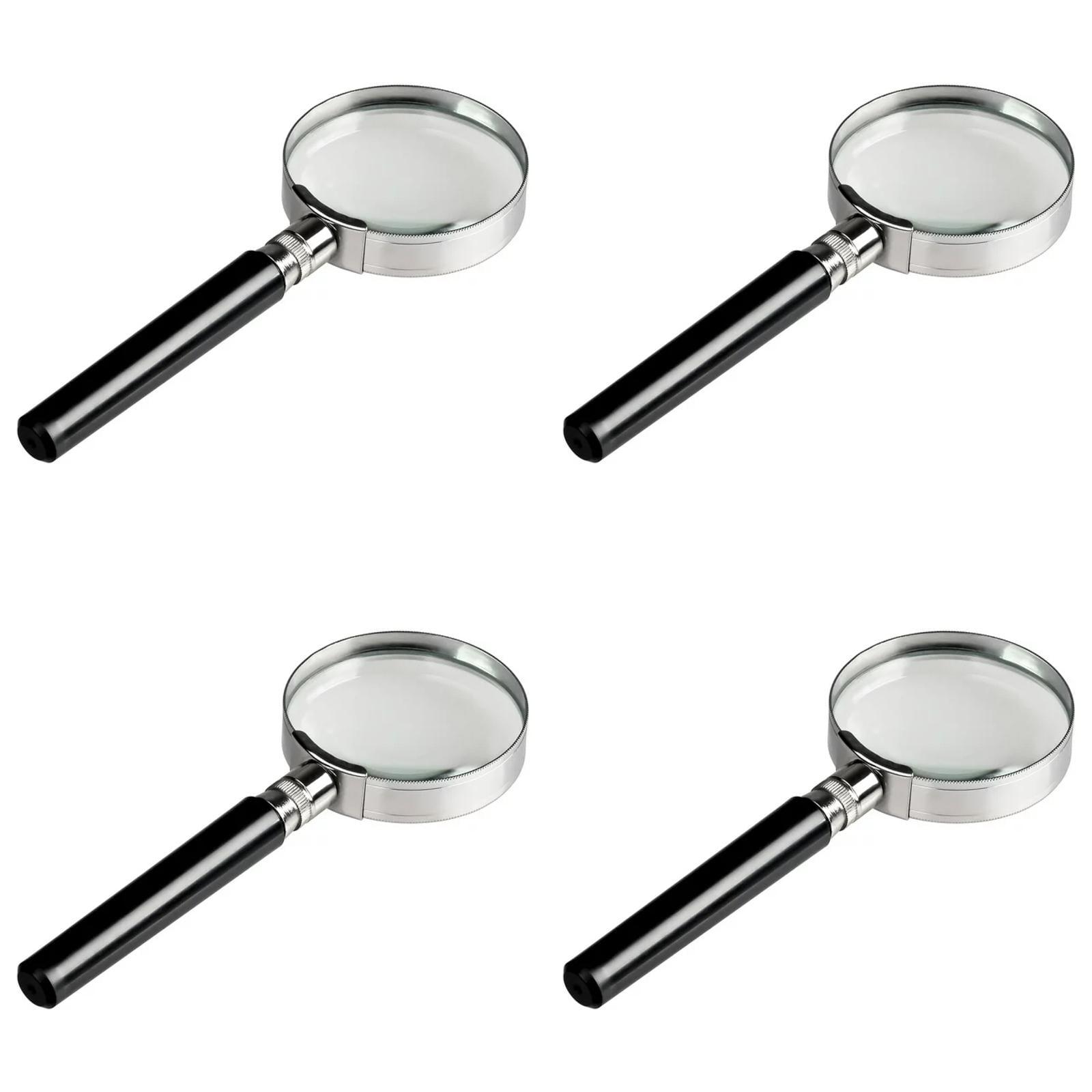 1.97 Inch Diameter 10X Magnifying Glass Reading Glass Focal Length ...