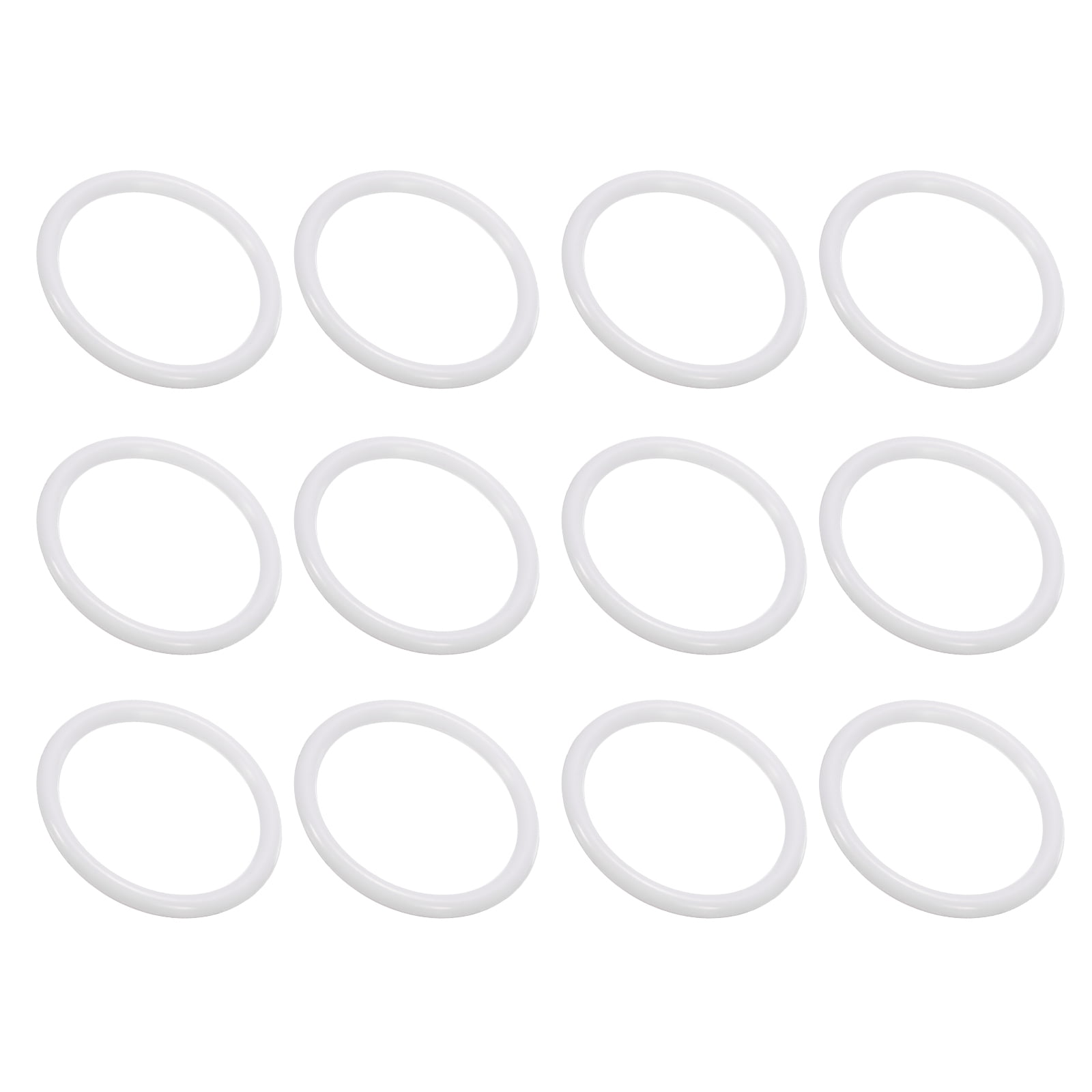 Uxcell Plastic Craft Rings Dream Catcher Circle Macrame Round Rings ...