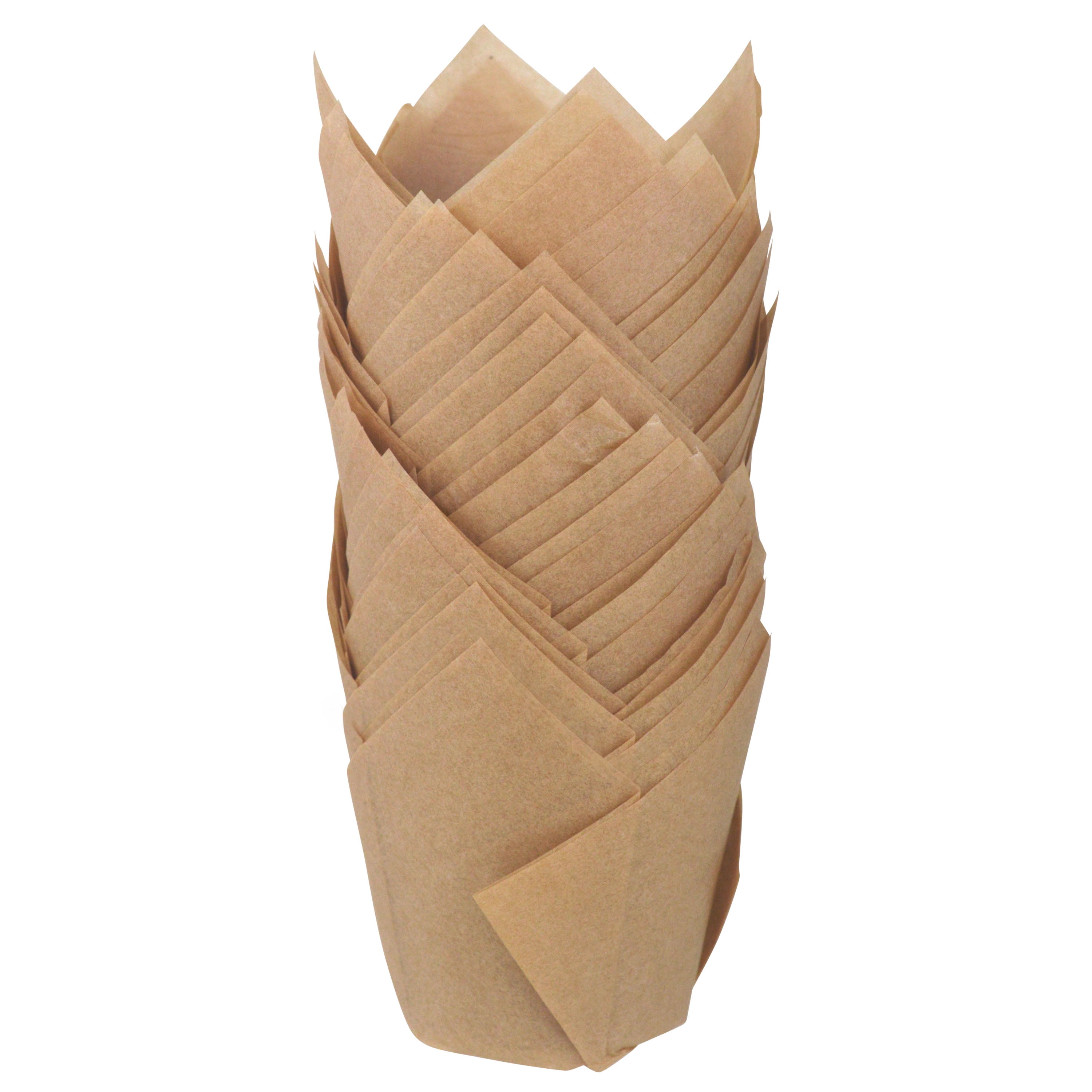 Kraft Tulip Baking Cups, 24 pieces, by Way To Celebrate - Walmart.com