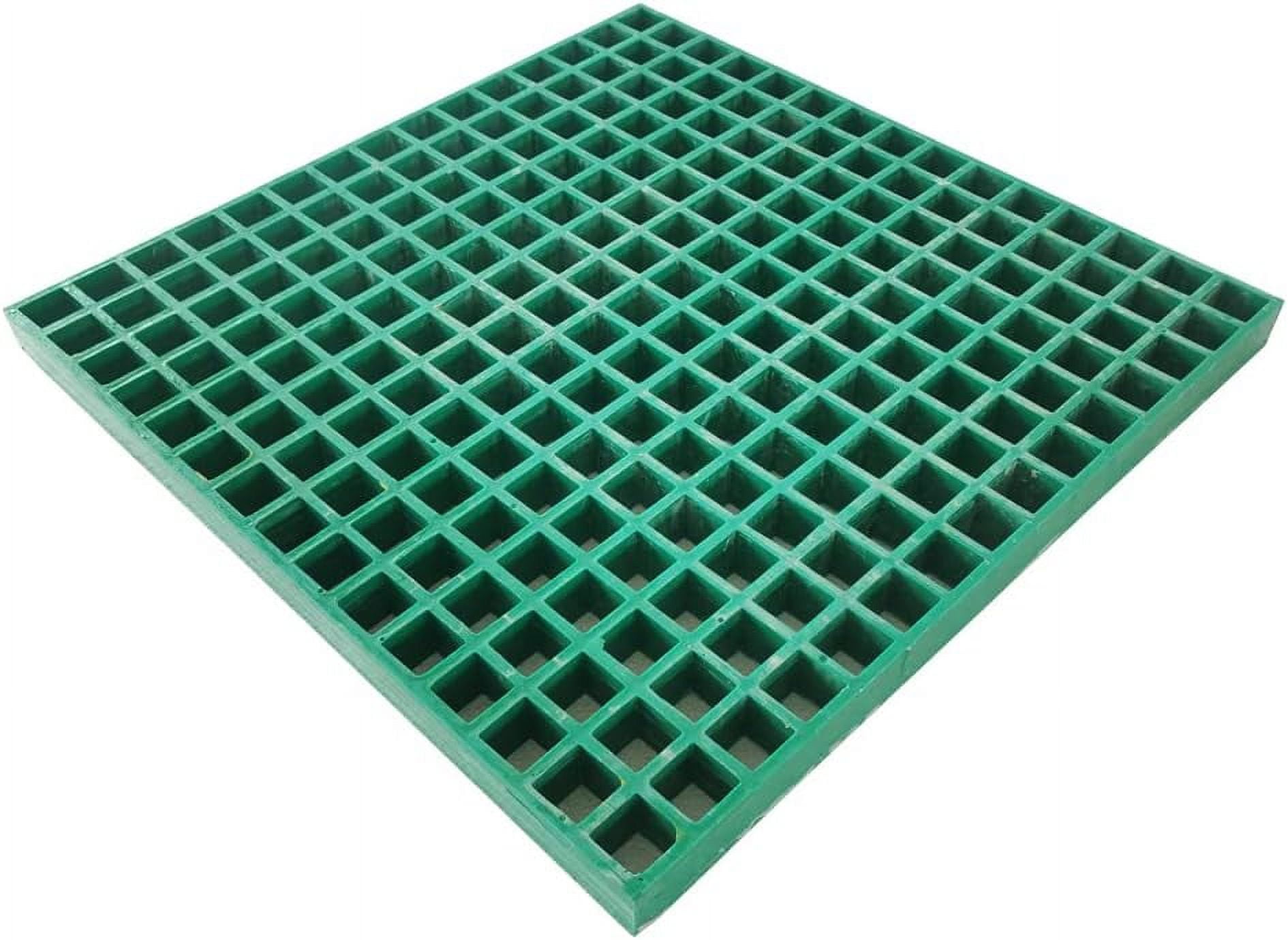 1.9ft*1.9ft Green Fiberglass FRP Grating Car Wash Grille Sewage ...